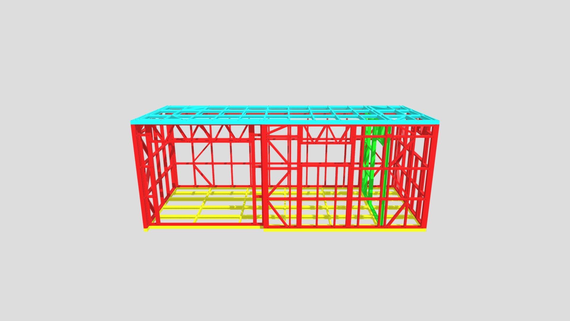 PWalker - Cabana 2.88m x 7.2m V2 Rev 2 - Download Free 3D model by ...