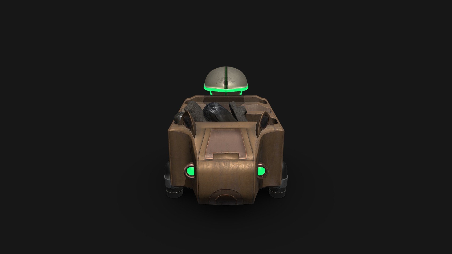 Waste To Energy Tanuki - 3D model by francodrawz [36accd8] - Sketchfab