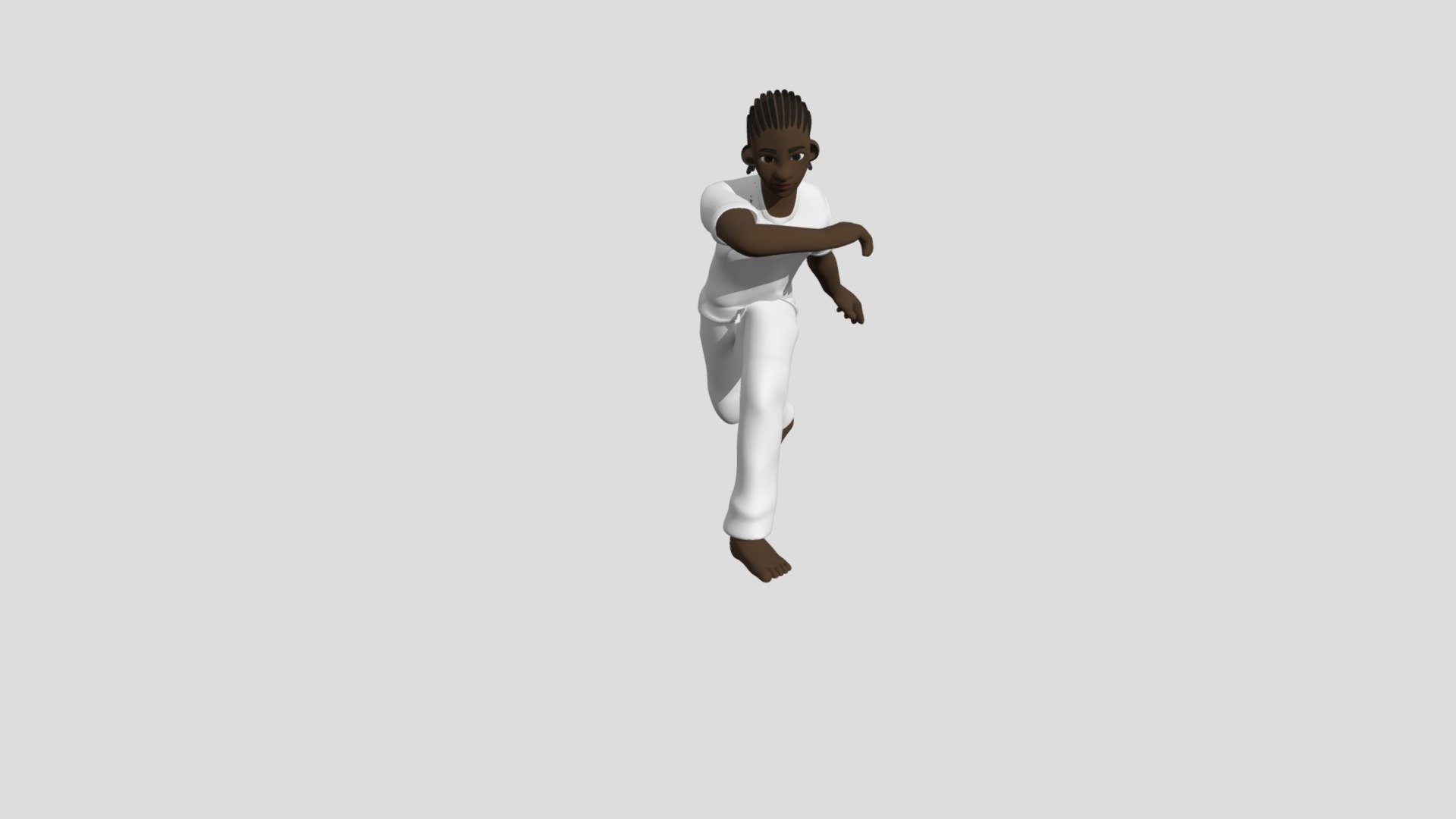 Rasteira - 3D model by Repositório da Capoeira Regional ...