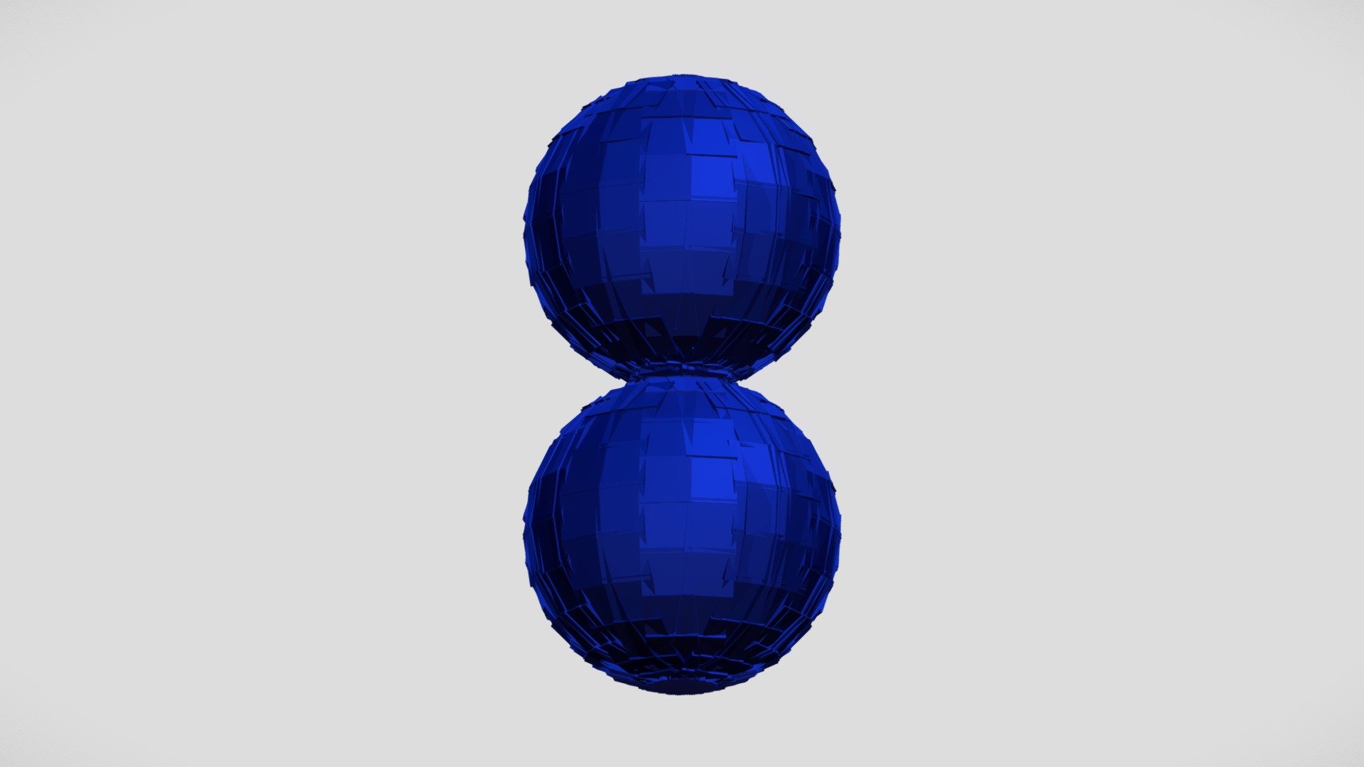 Two Blue Spheres - Download Free 3D model by IamNotReallyREal [36ace39] - Sketchfab