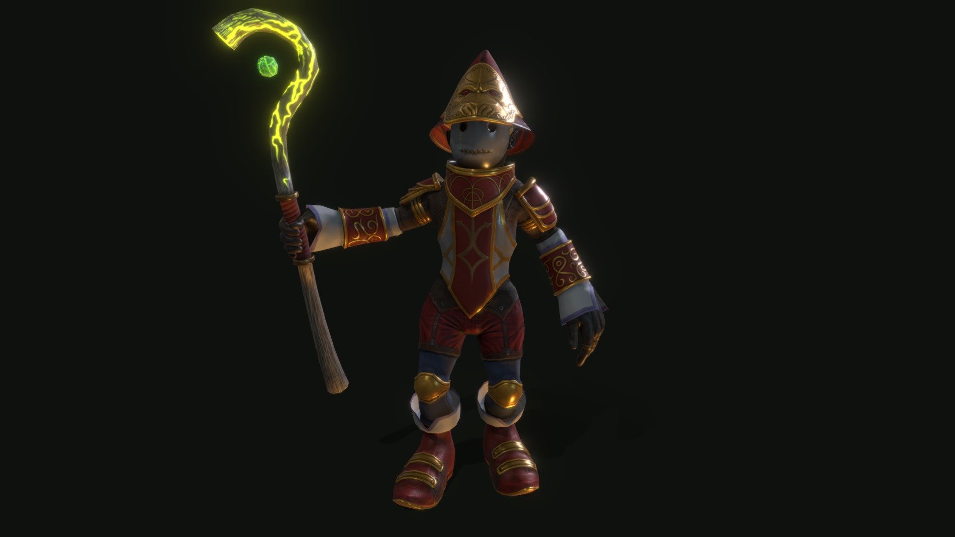 Wizard - 3D model by Goordul [36ad61c] - Sketchfab