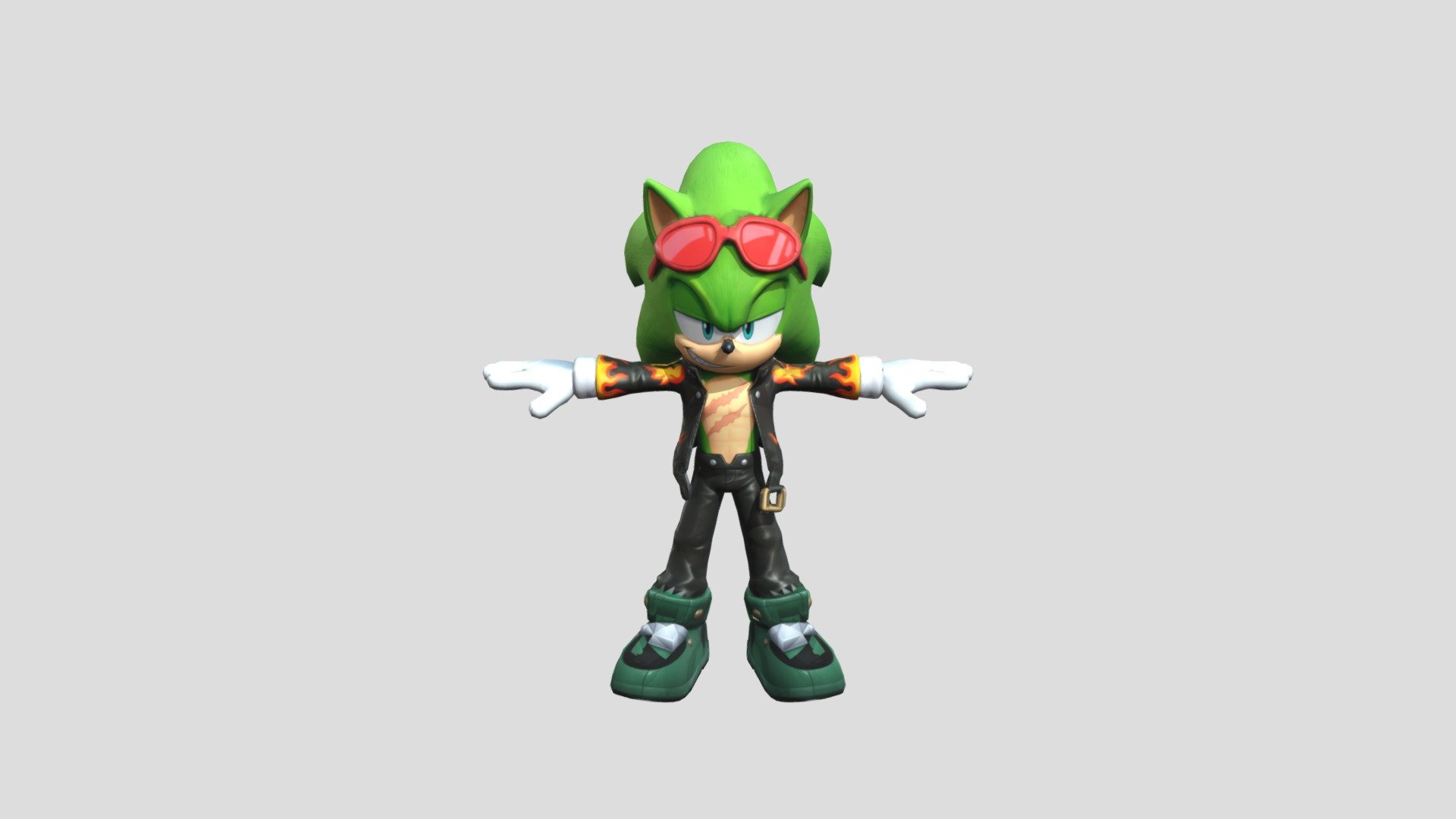 Scourge 3d model low poly - Download Free 3D model by Gantoo [36b0889 ...