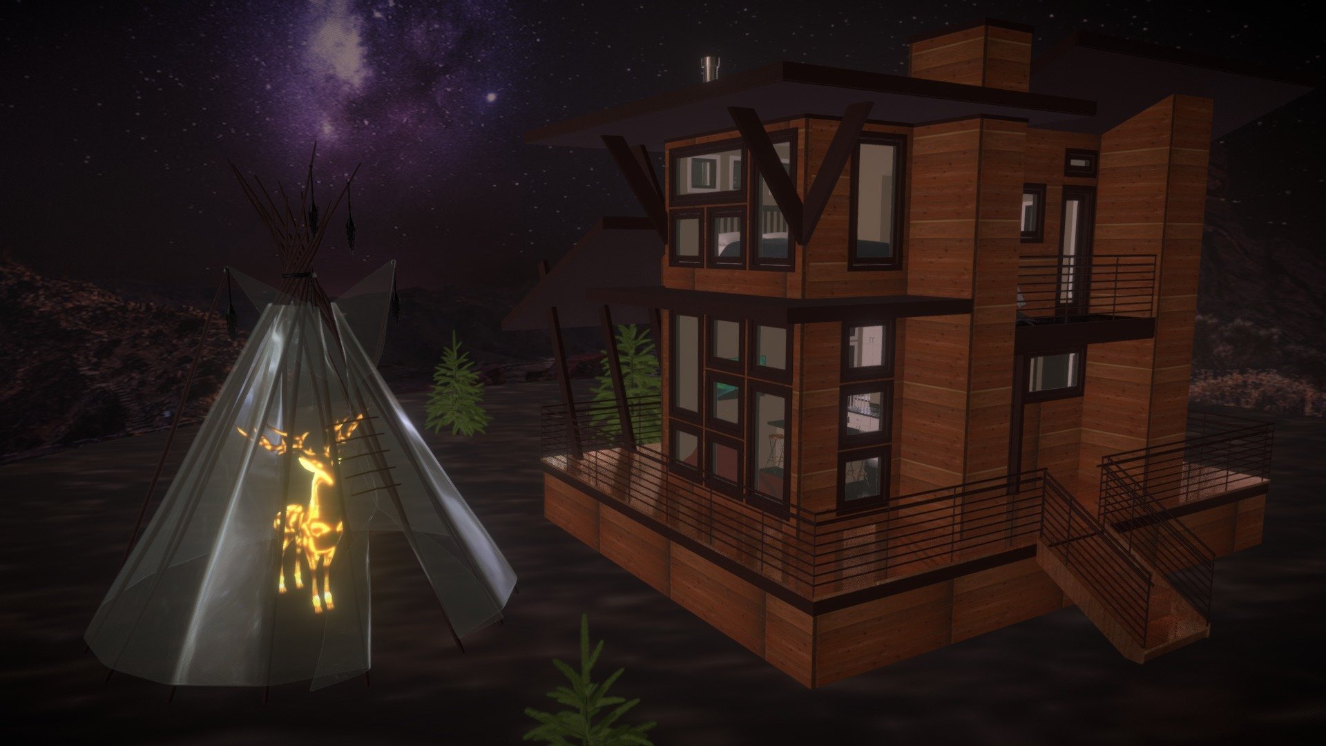 Single Detached Home - Download Free 3D model by Space Explorers ...