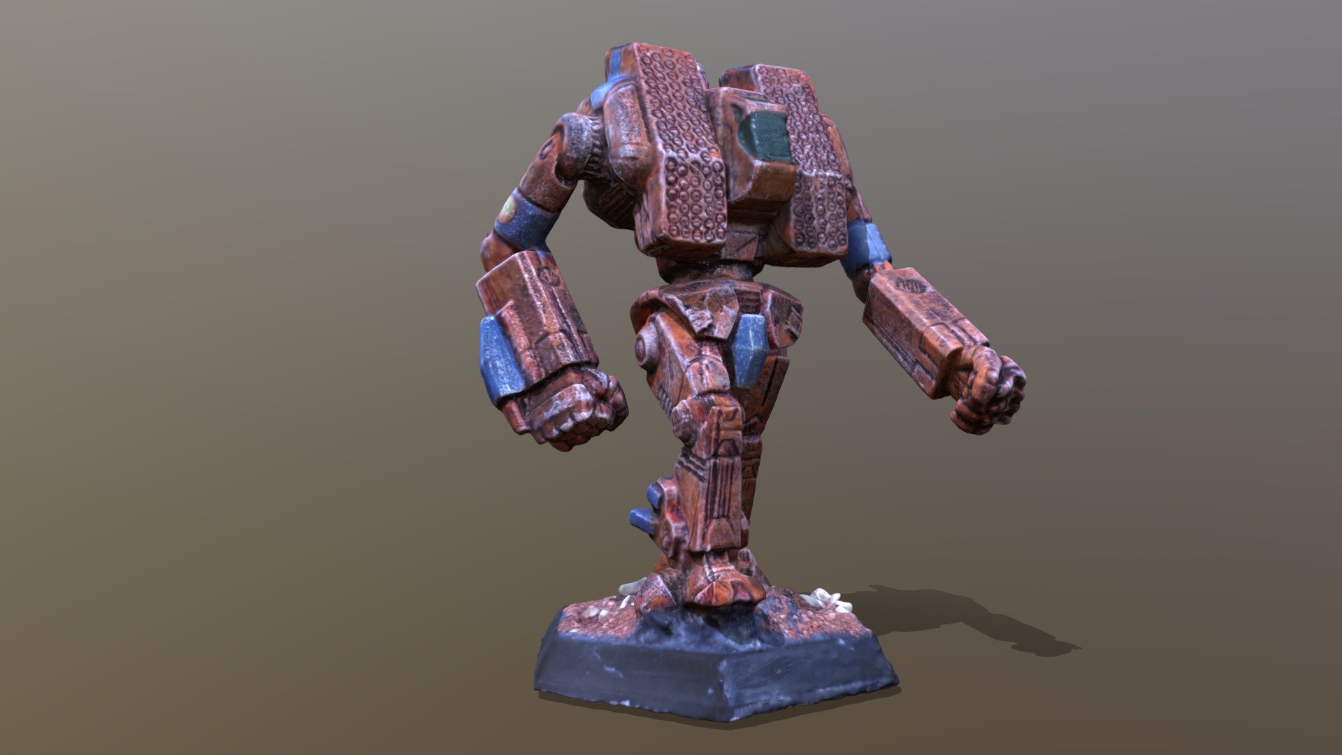 Battlemech 01 Miniature - Download Free 3D model by Kai Christmann ...