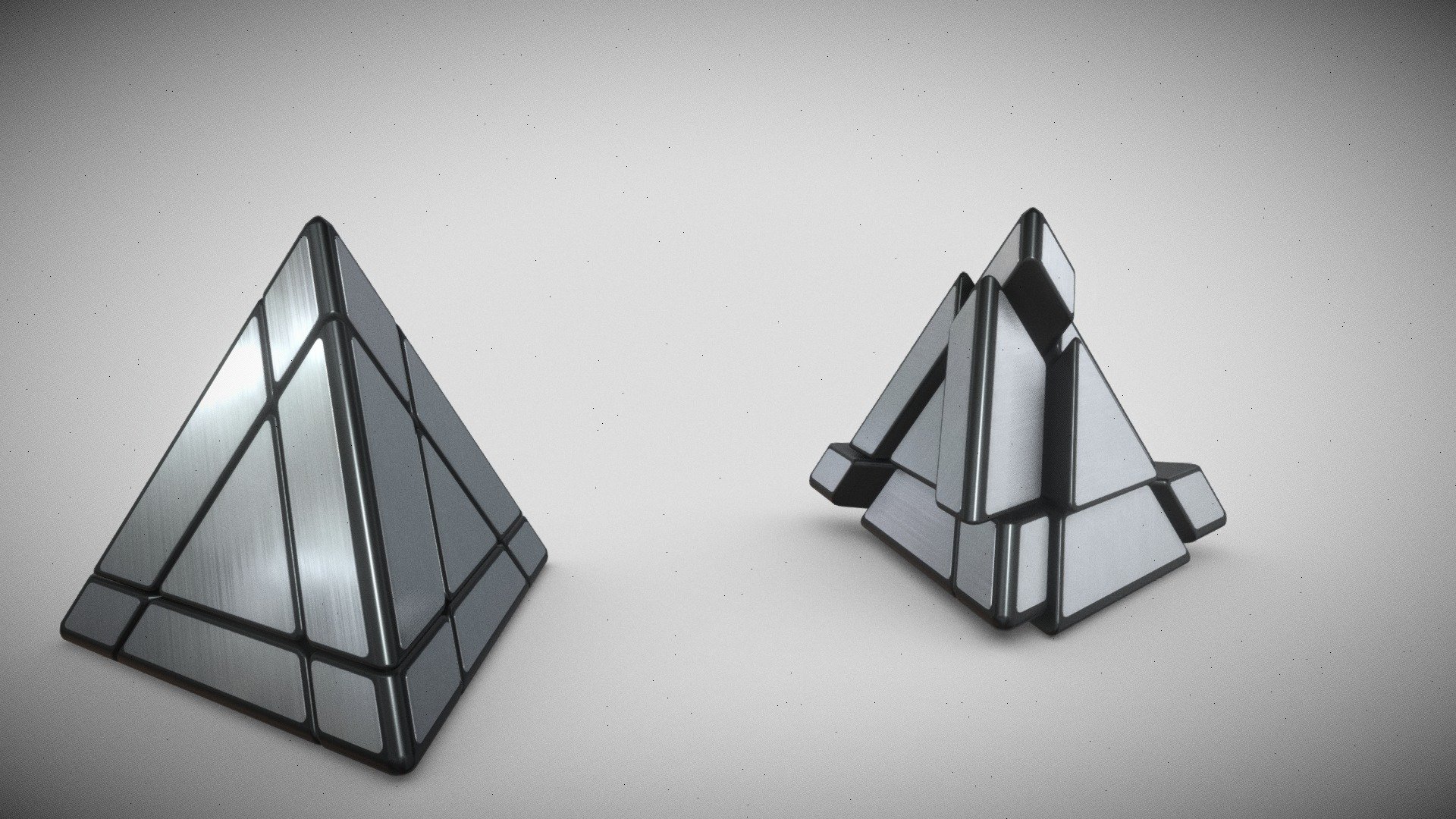 ShengShou Mirror Pyraminx - 3D model by SonnyG1 [36b7532] - Sketchfab