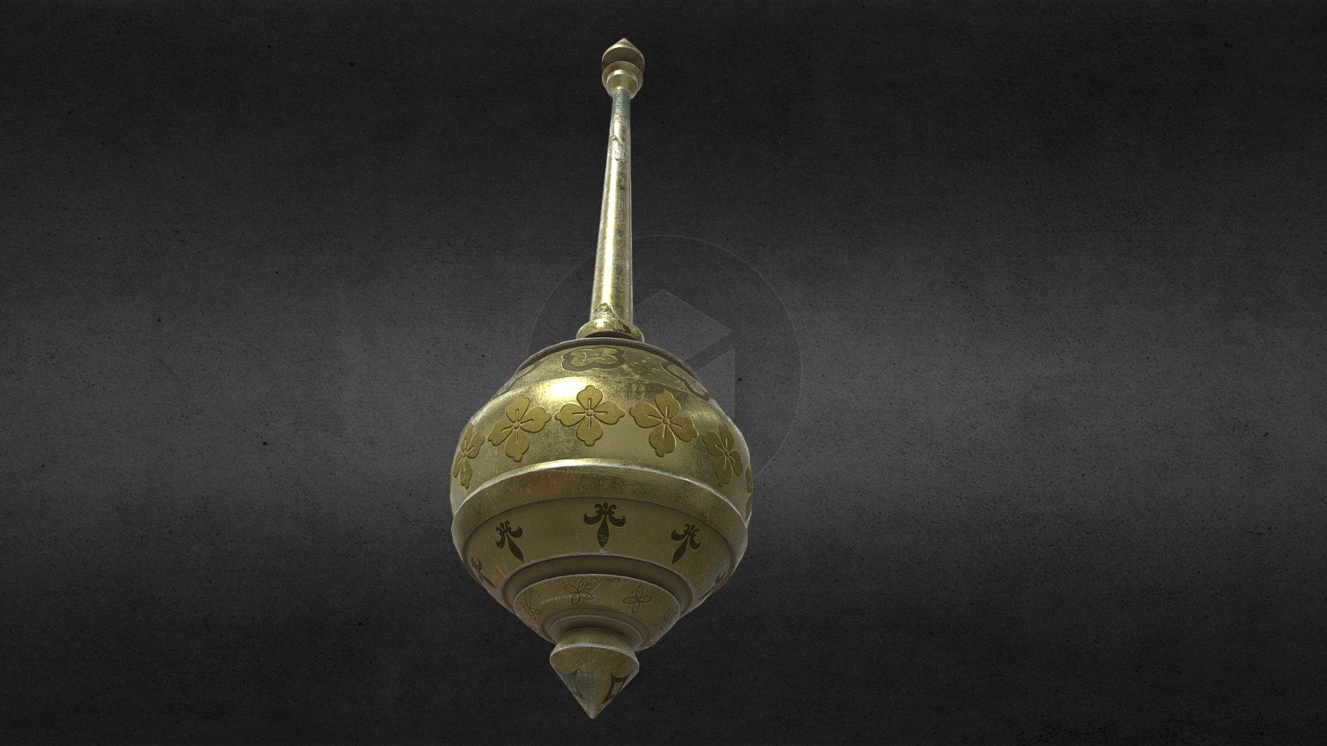 Hanuman Gada - Buy Royalty Free 3D model by Ravi Jangid (@ravijangid.rv ...