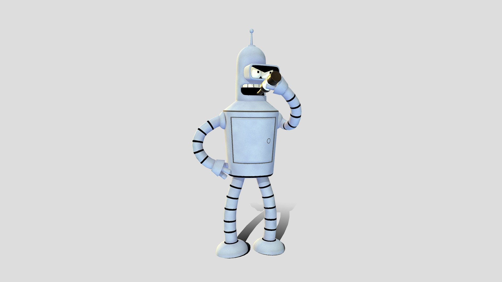 Bender - 3D model by lewis_drummerr (@lewis_spalato) [36ba281] - Sketchfab