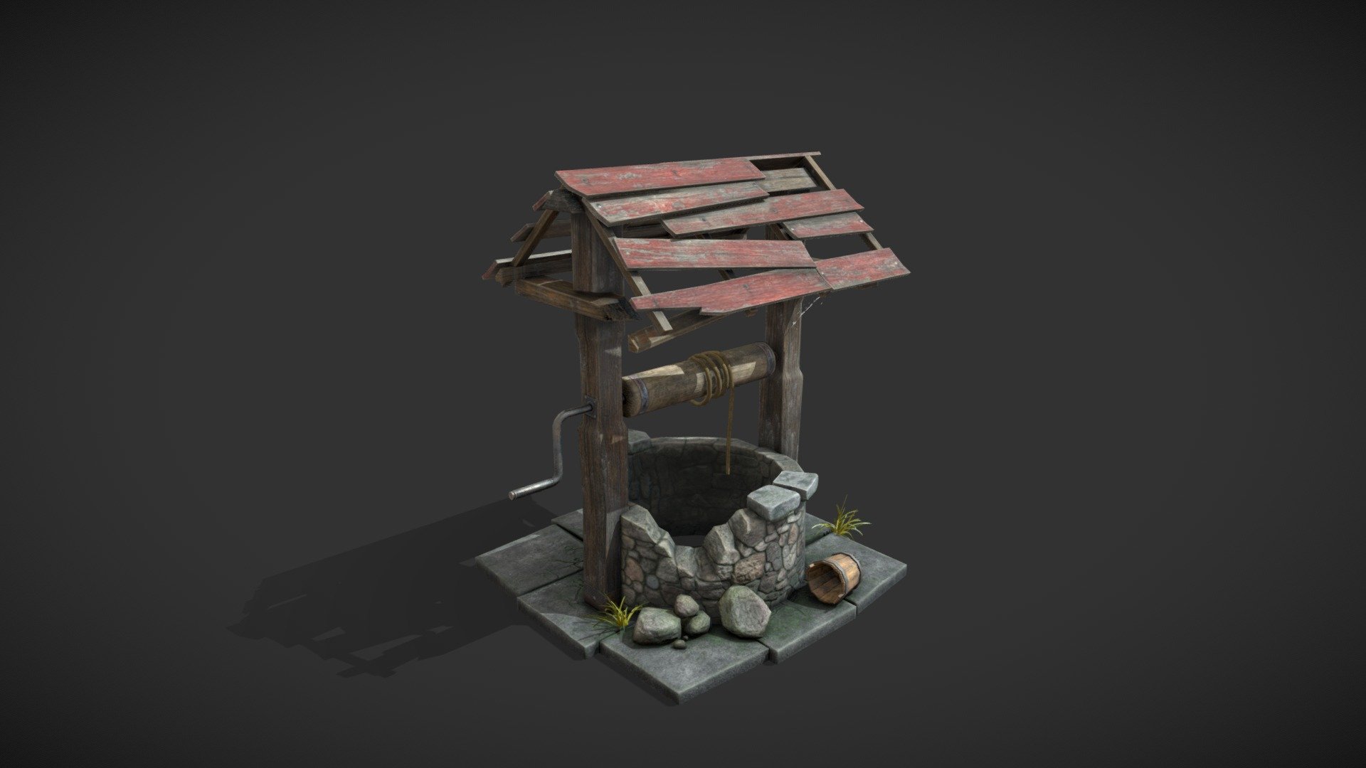 Well - 3D model by Plasticv [36ba363] - Sketchfab