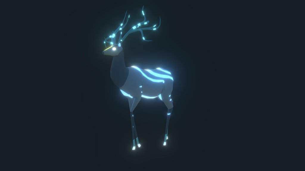 Ghost Elk Walk - 3D model by Smaxxophone [36bb0d1] - Sketchfab