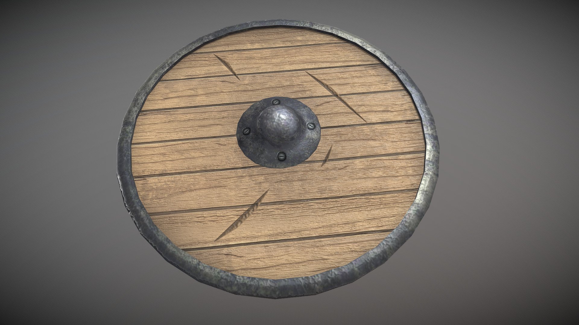 Round Shield (free model) - Download Free 3D model by WixZ (@wixz42 ...