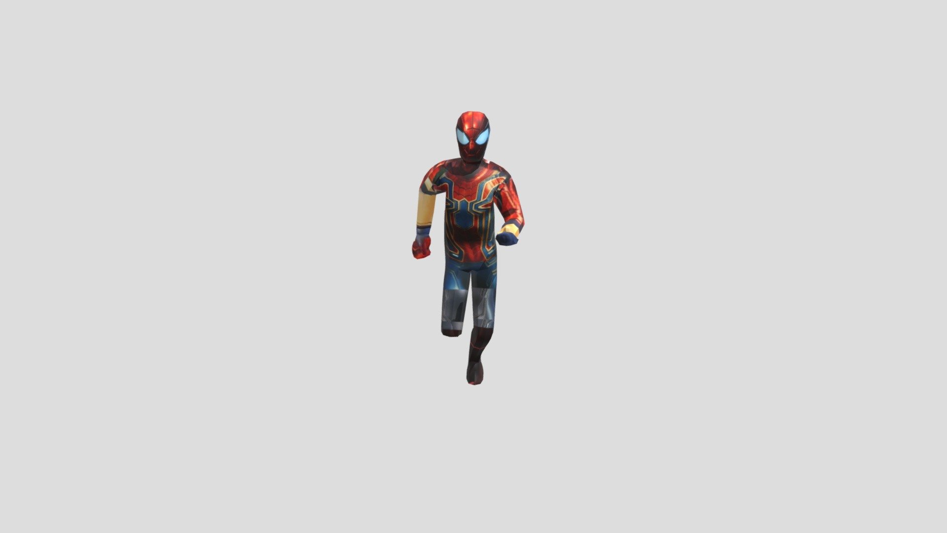 Tom iron spiderman Running fts 3d - Download Free 3D model by ...