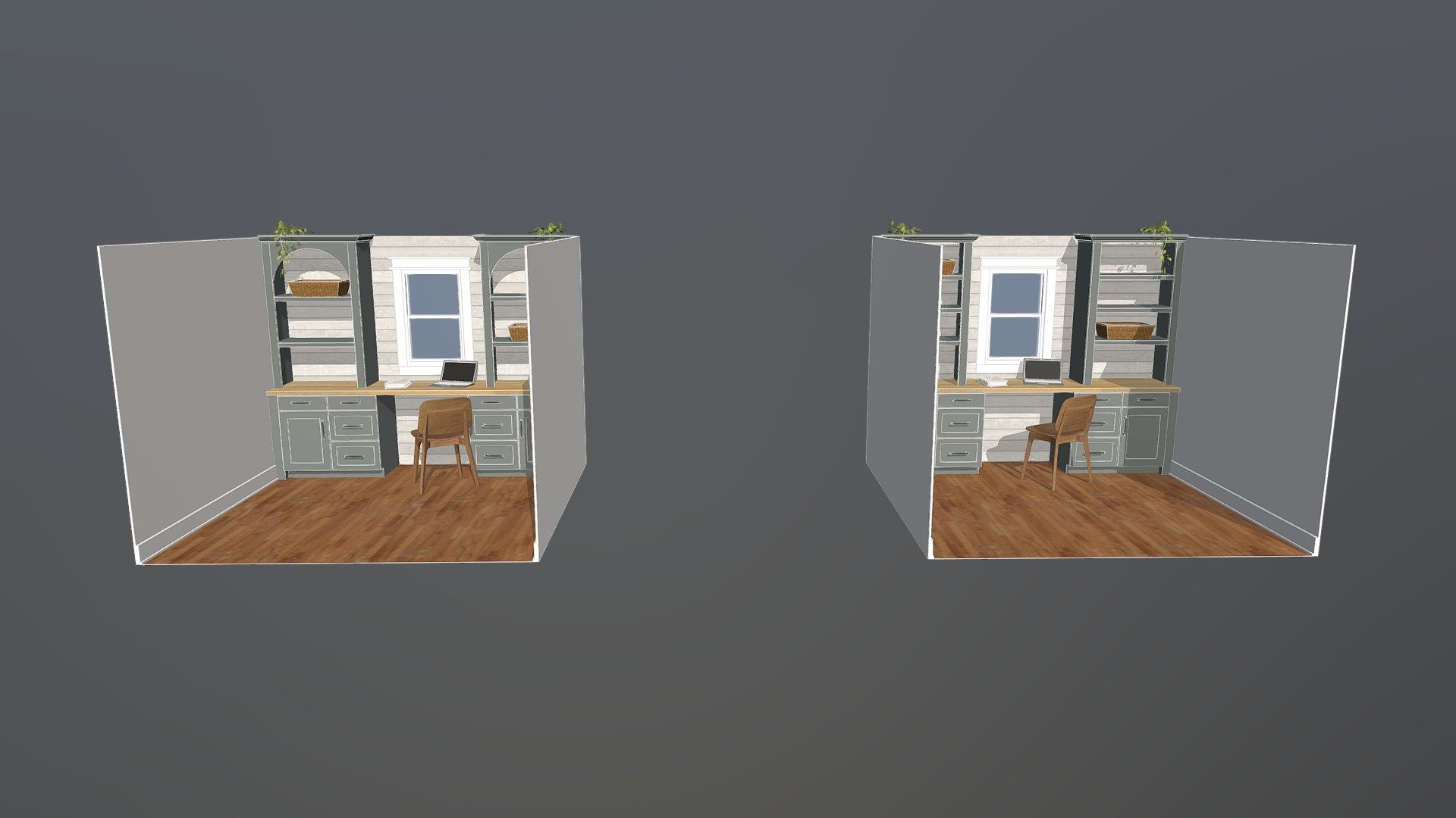 Office Shelving (Alli R) - 3D model by goodluckwoodworks [36bc86c ...