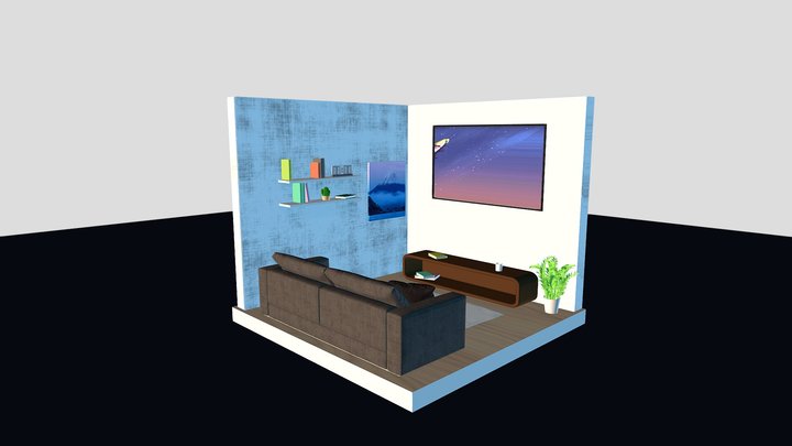 Room-low-poly 3D models - Sketchfab