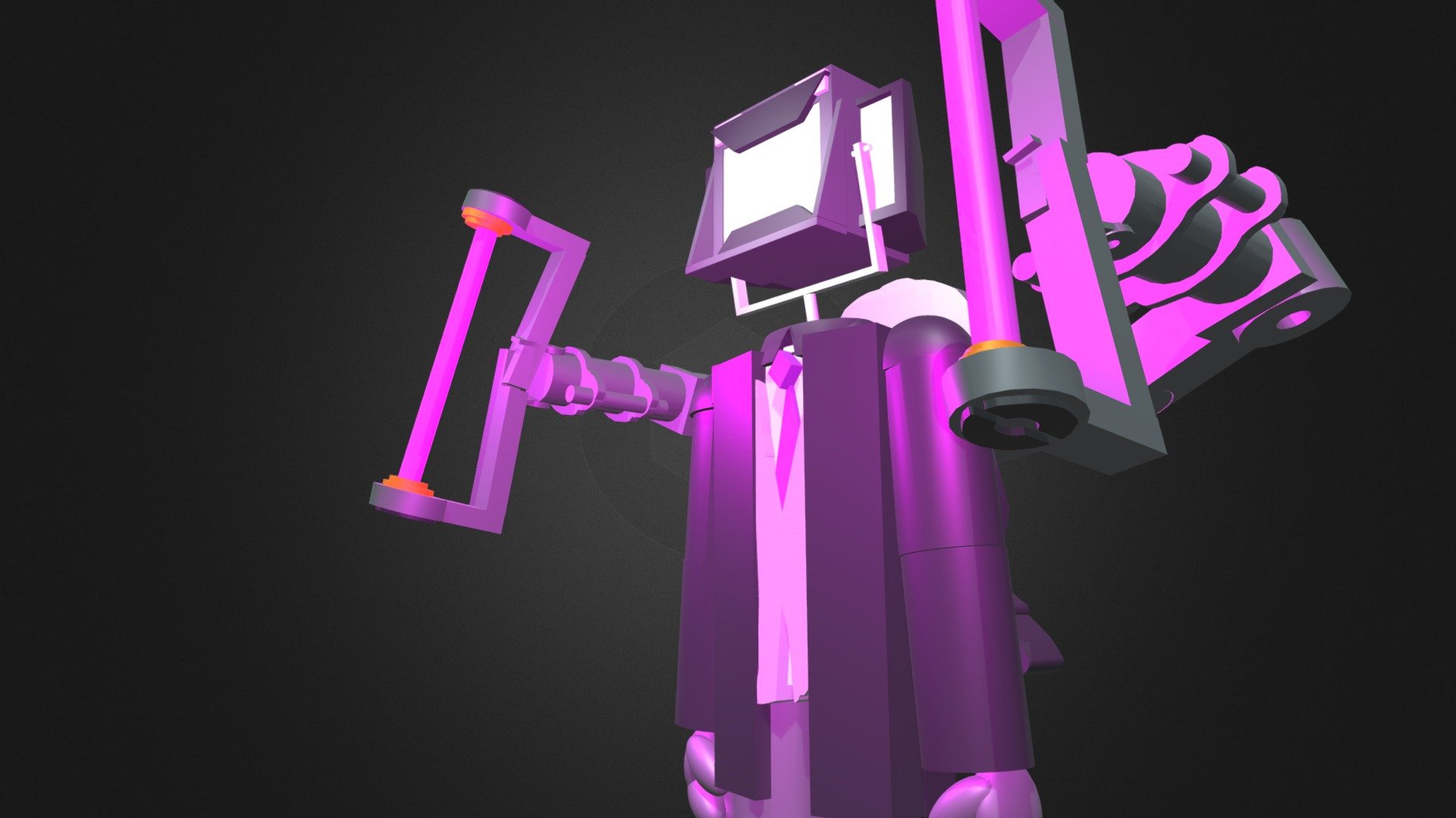 Astro Large TV Man - Download Free 3D model by bunny man (@bunny_man ...