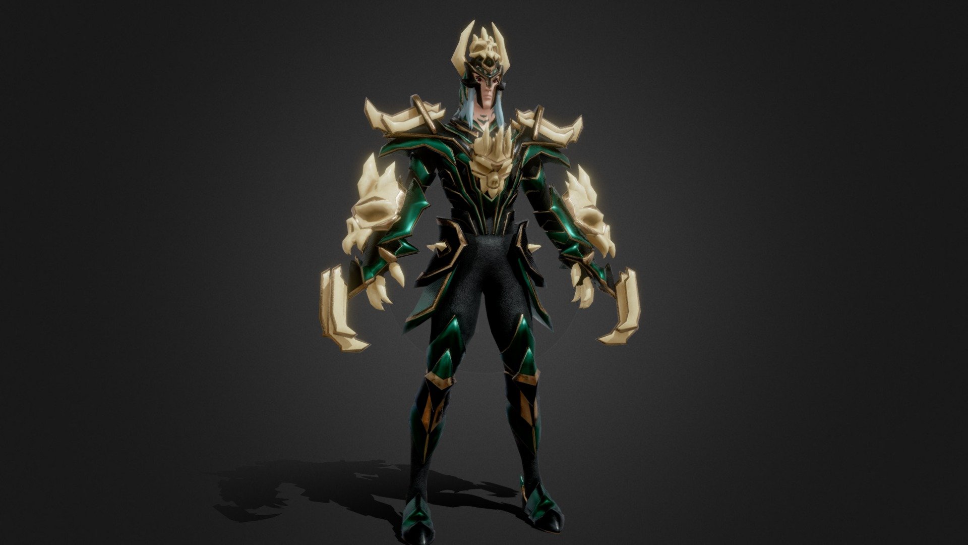 Hero Design 001 - Download Free 3D model by Monhoo [36be1ae] - Sketchfab