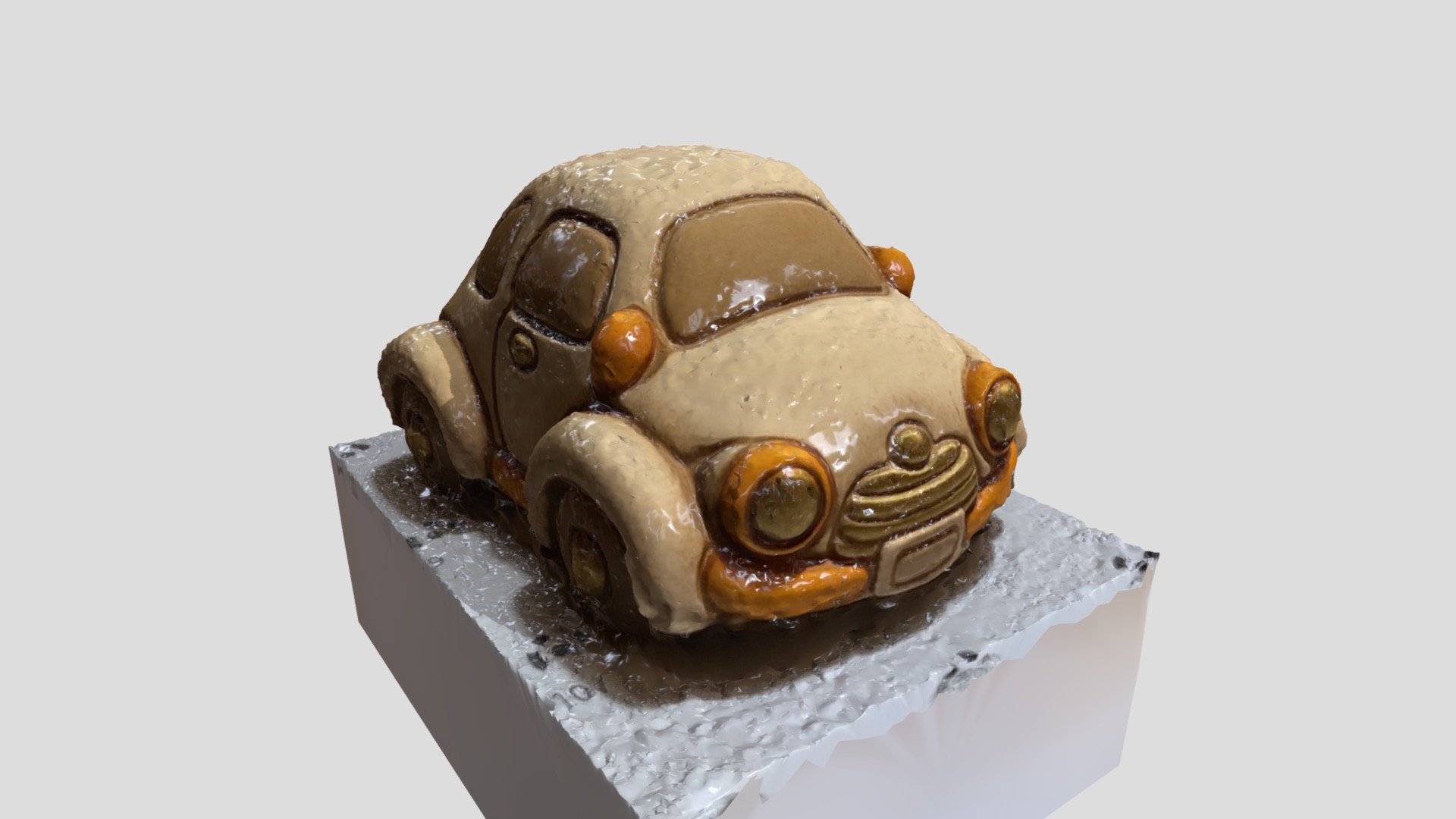 Small Car - 3D model by Kab [36beb21] - Sketchfab