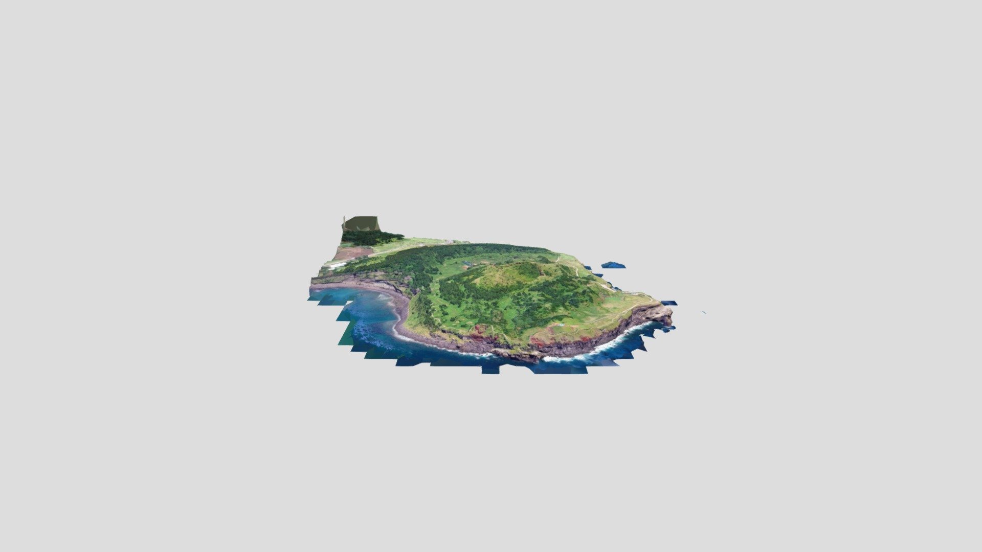 JEJU volcano mountain Song-aksan (1M) - 3D model by META jeju (@Hyun ...