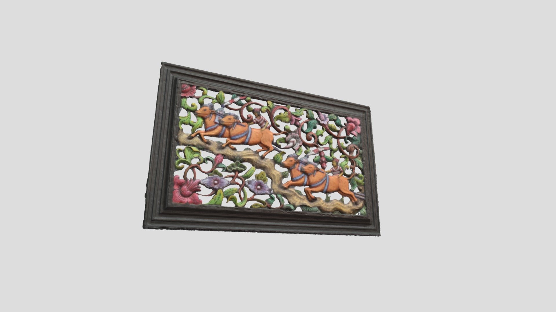 UKIRAN KARAPAN SAPI - 3D model by anhrisn [36bf531] - Sketchfab