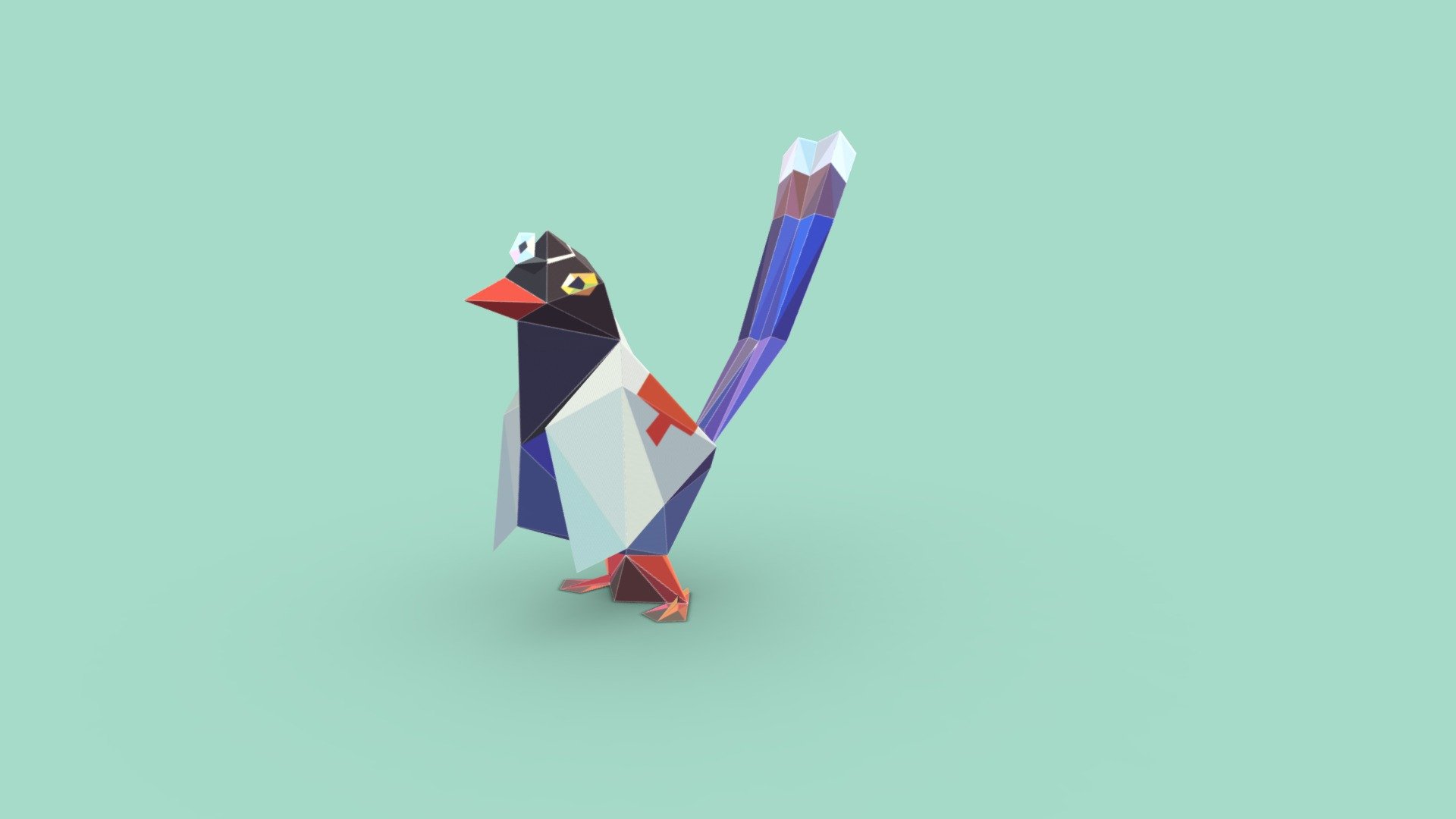 bird_Coloring - 3D model by J.T. Hsiao (@sharkershop) [36c0404] - Sketchfab