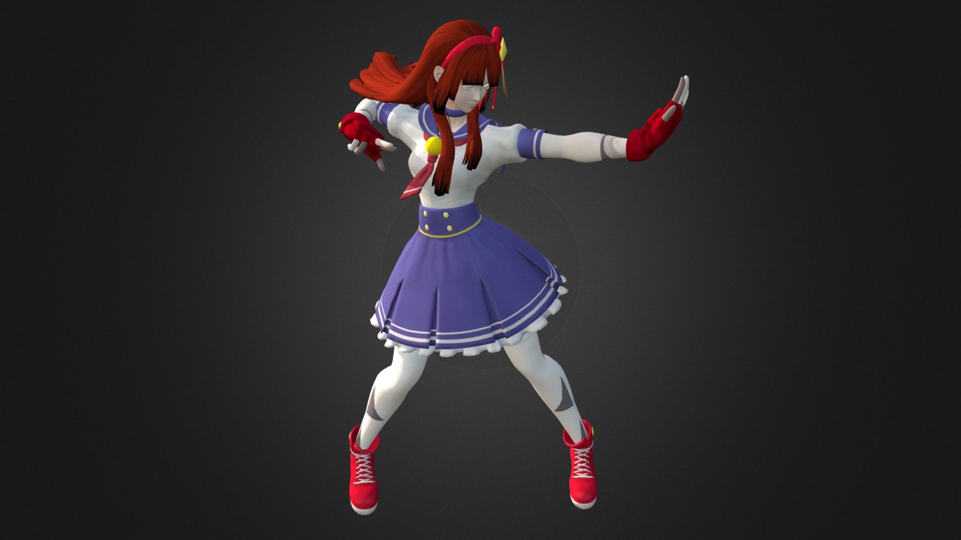 KOF Athena - 3D model by romeu3dprint [36c0972] - Sketchfab