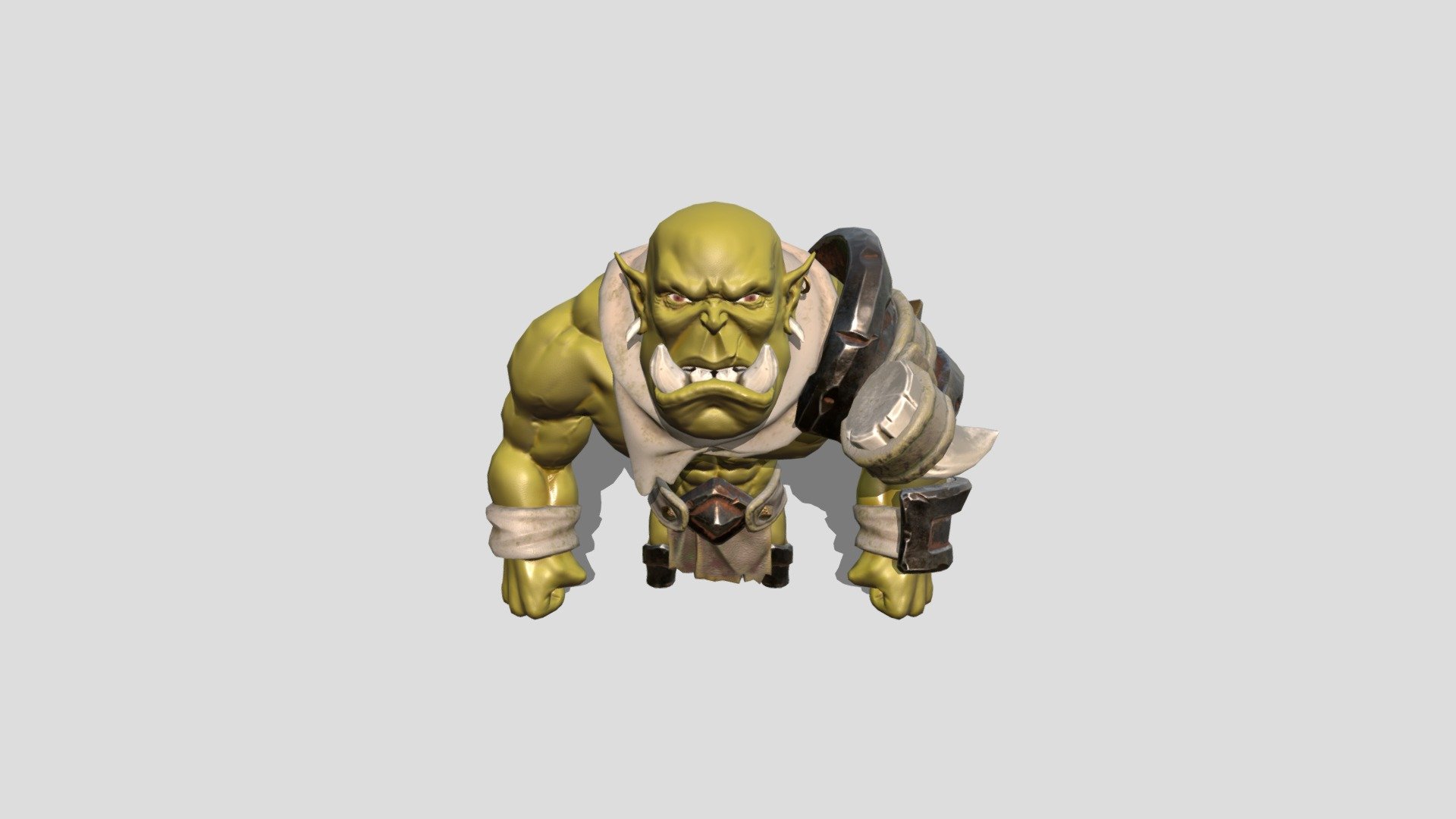 Monster Low poly - Download Free 3D model by Pham Minh Tri ...