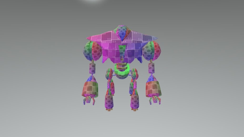 Robot UVmapped V3 - 3D model by dubious_doom [36c1ba6] - Sketchfab