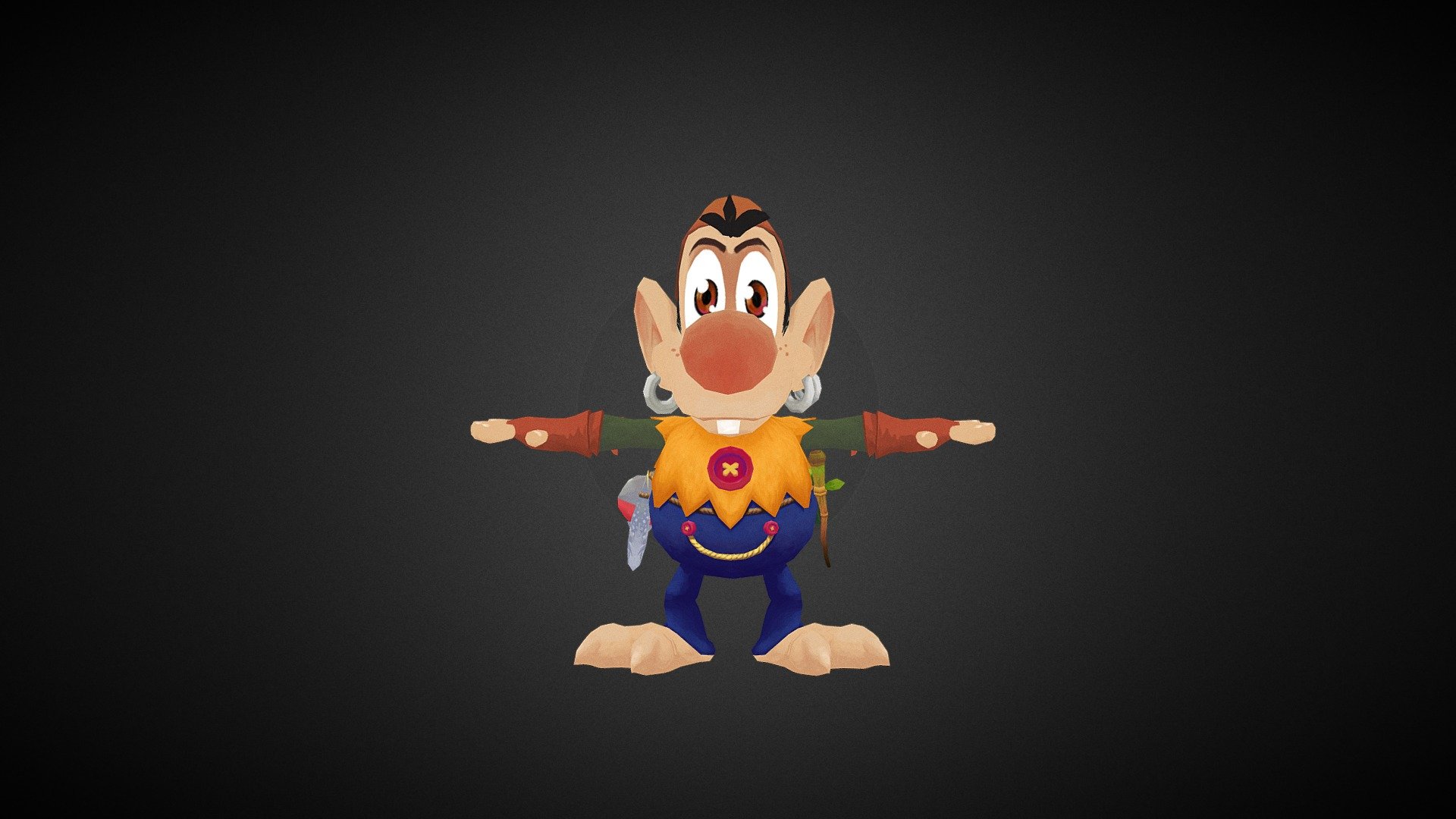 Gnome - Download Free 3D model by Ramón Sierra (@donpotato) [36c26ac ...