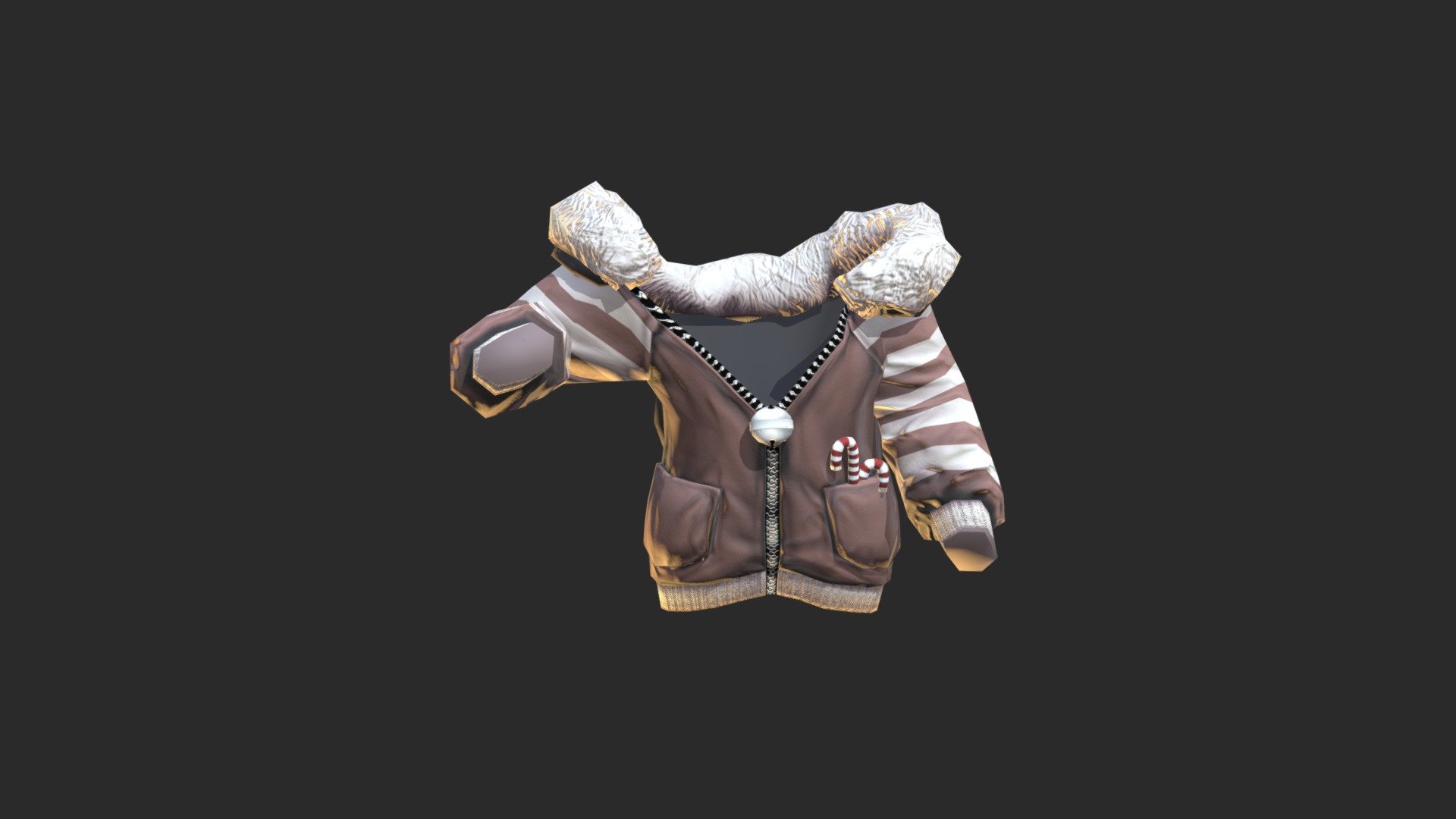 Reindeer Jacket - 3D model by BEASTinWHITE (@sflugrad) [36c298c ...