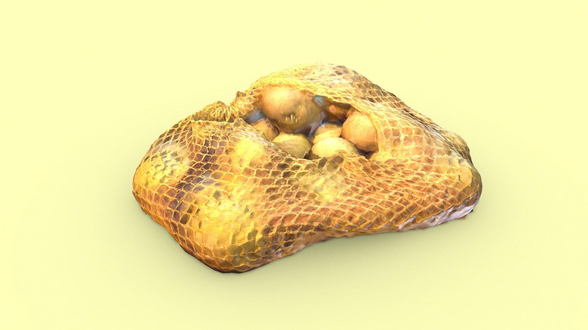 Potatos in net - Download Free 3D model by marlonsatelier [36c37ea ...