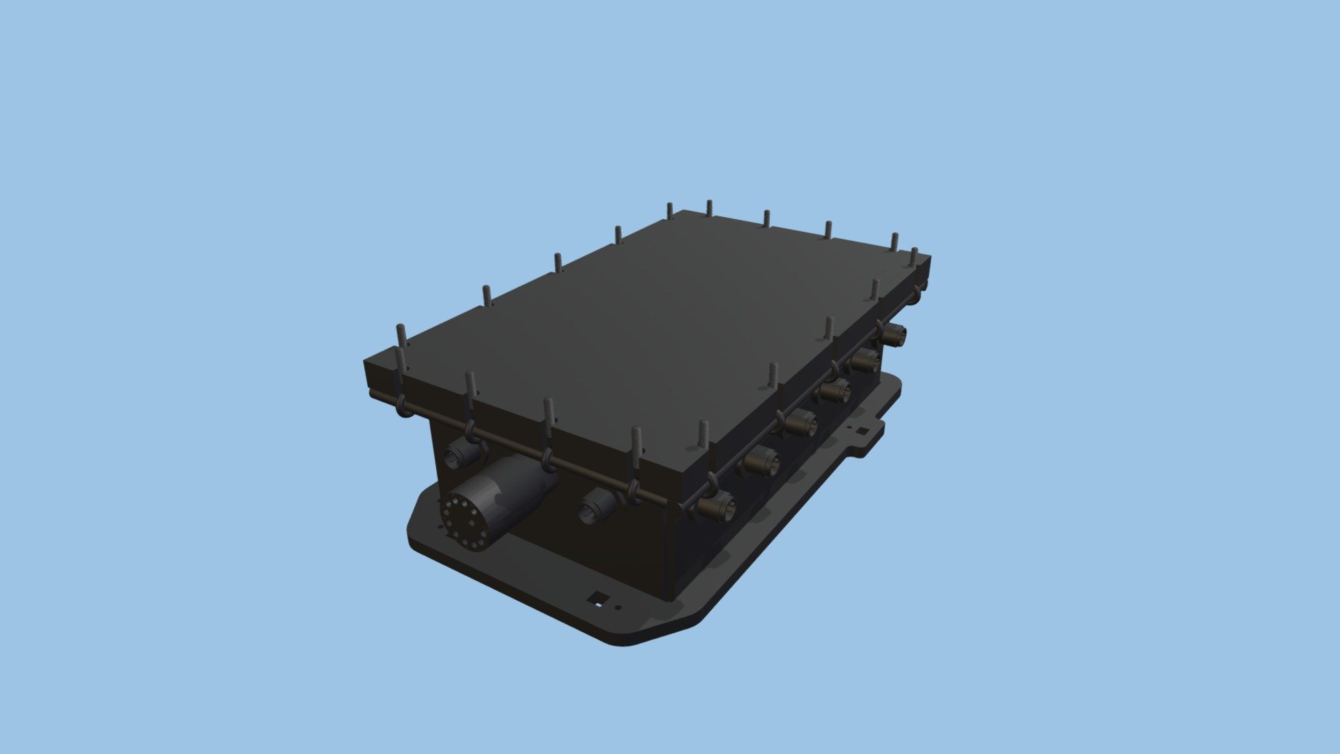WaterProof Power Electronics Housing - 3D model by semond [36c4bc5 ...