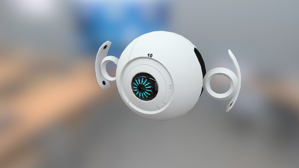 Sphere Bot - 3D model by flyingcoconut [36c56fa] - Sketchfab