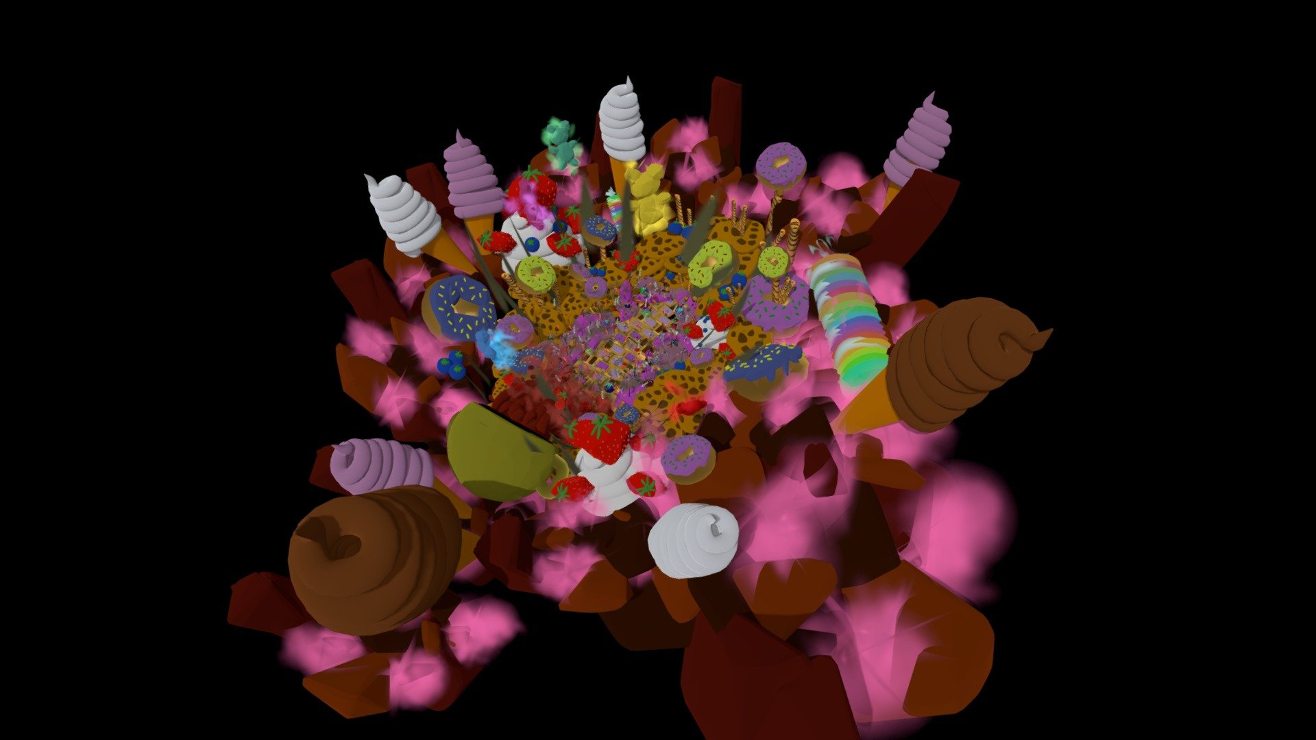 Candyland - Download Free 3D model by elfudgeo [36c8f16] - Sketchfab