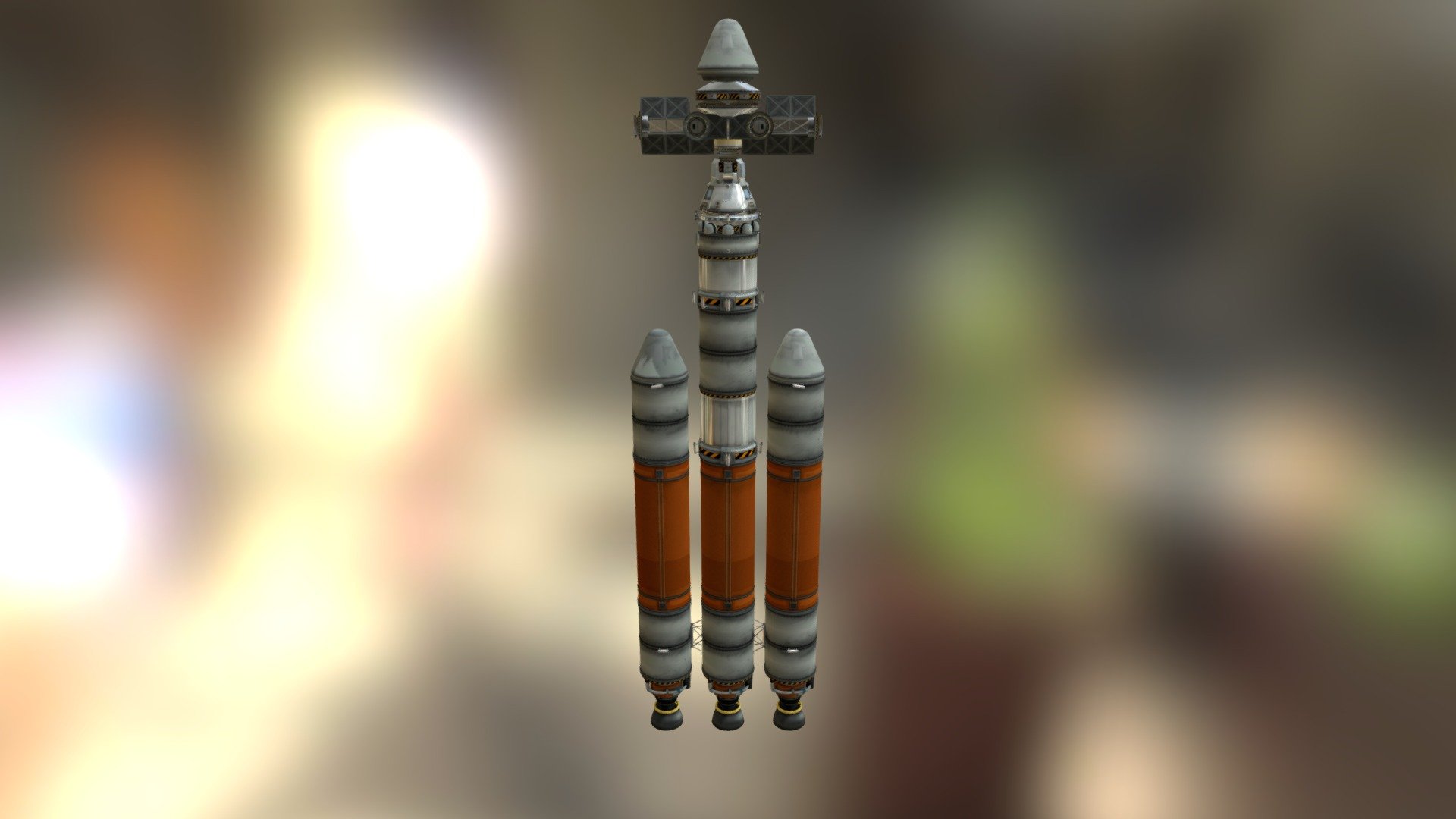 ISS (Stock) - S0 Truss - 3D model by psylo [36c90c3] - Sketchfab