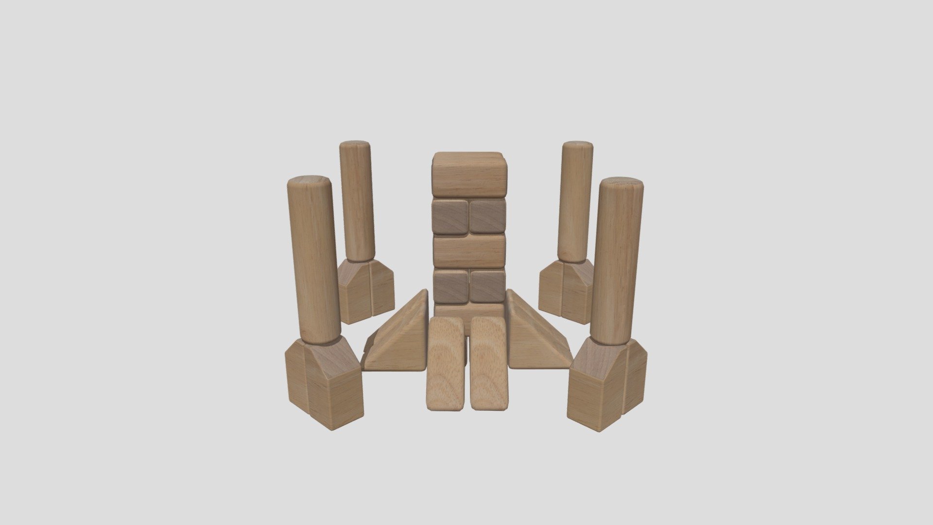 More Blocks - Download Free 3D model by Christian Sare (@csare ...