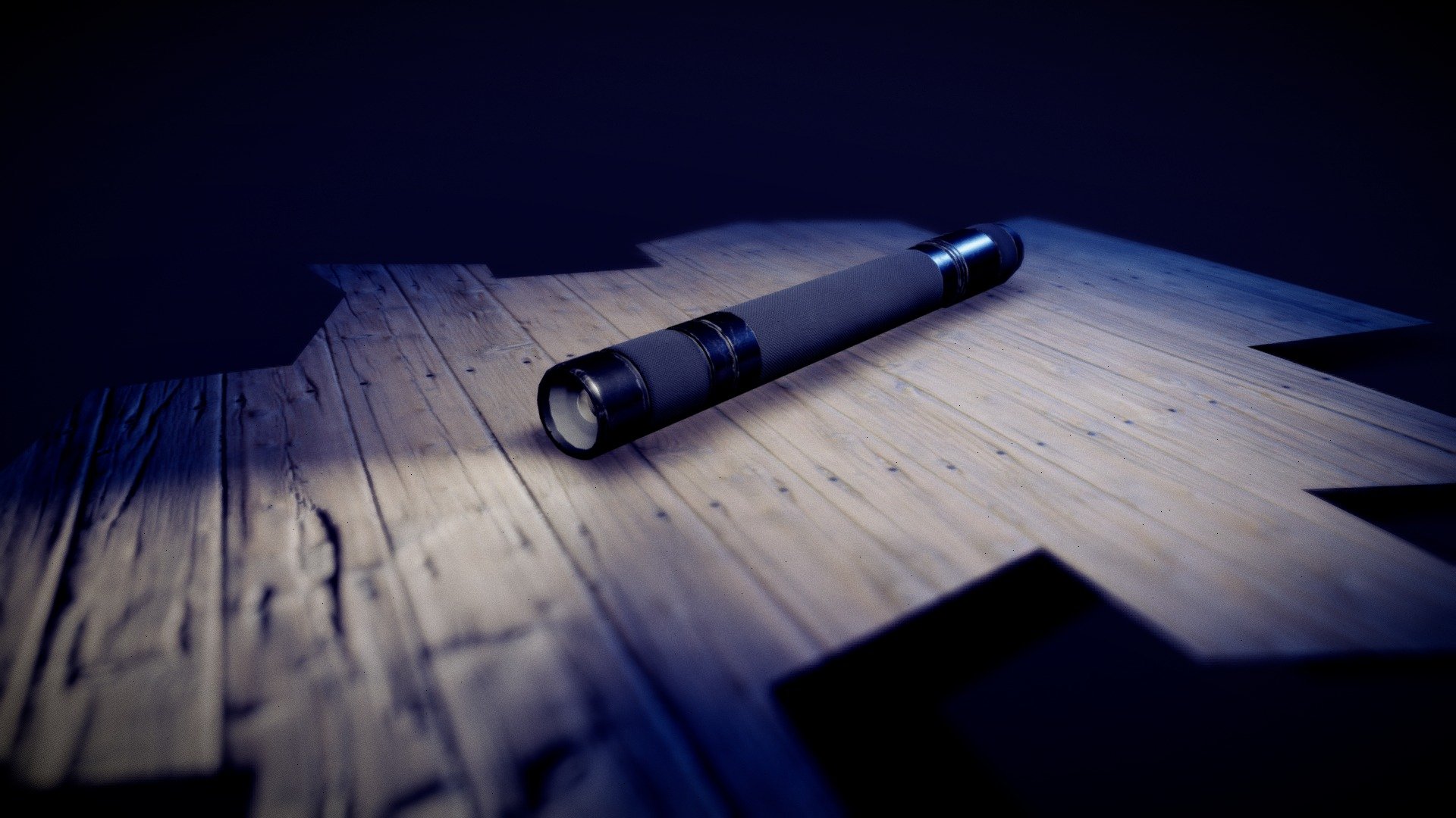 Tactical Flashlight - Buy Royalty Free 3D model by Frugetto [36cb087 ...