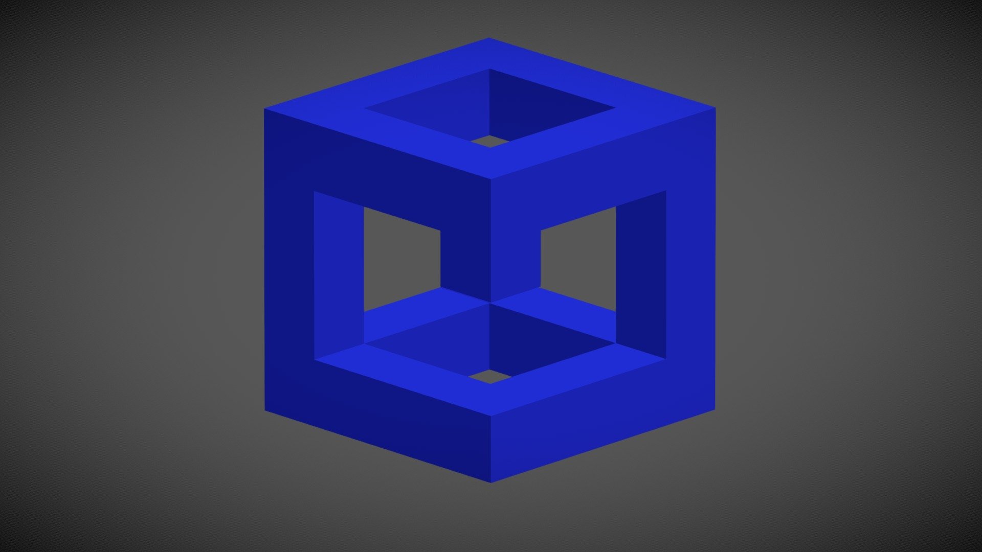 Cube Illusion - 3D model by Jonib49 (@jonathan.baer) [36cdb53] - Sketchfab