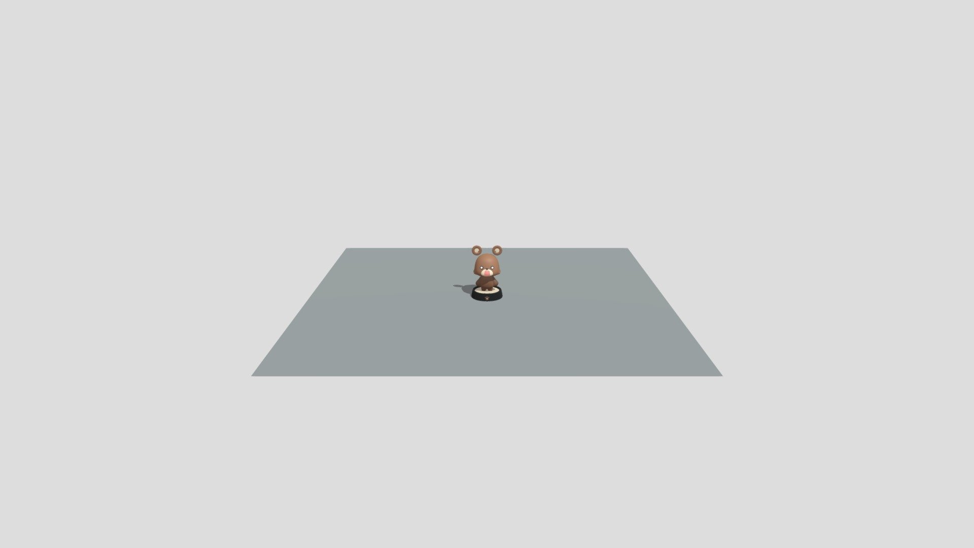 MODEL for 3D printer in maya : Sus bear - 3D model by KhanNNN ...