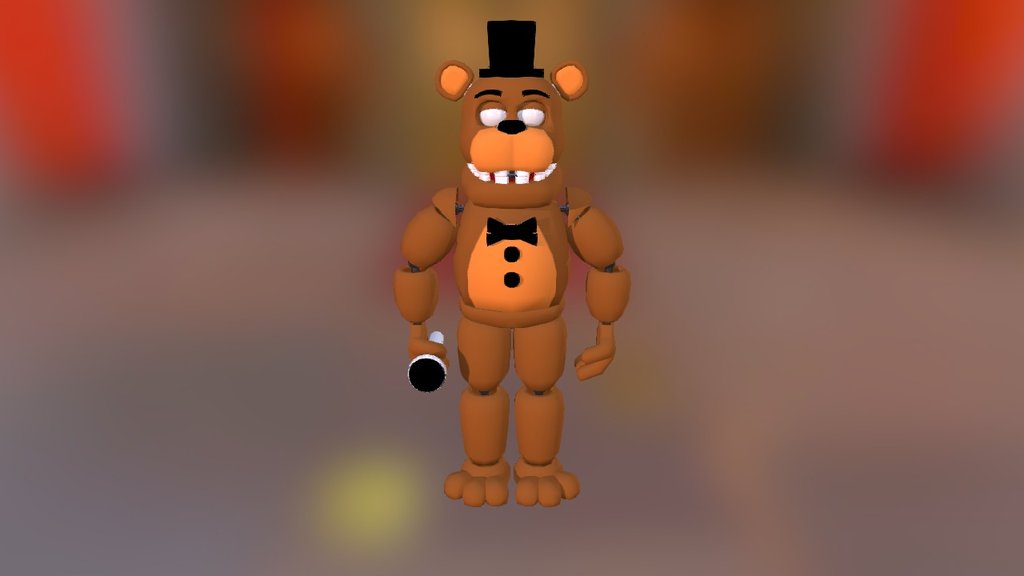 Freddy-fazbear-low-poly-not-rigged - 3D model by bronywilson [36d04c7 ...