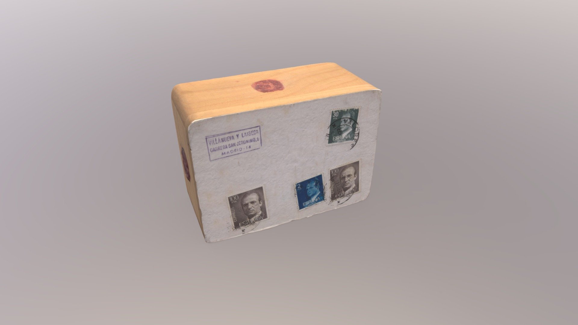 Caja Postal - 3D model by Trenado [36d23e9] - Sketchfab