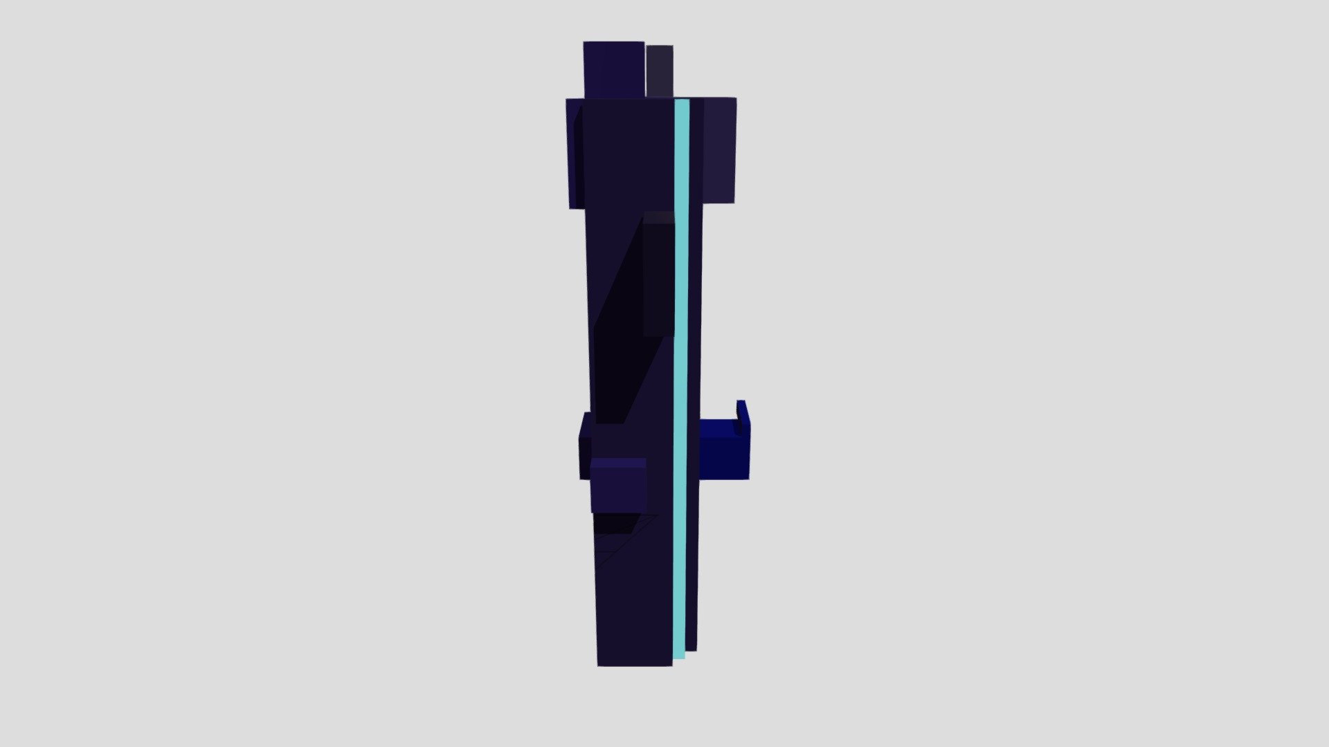 alien cube pillar - 3D model by Jorrit de Vries (@jorritdevries07 ...