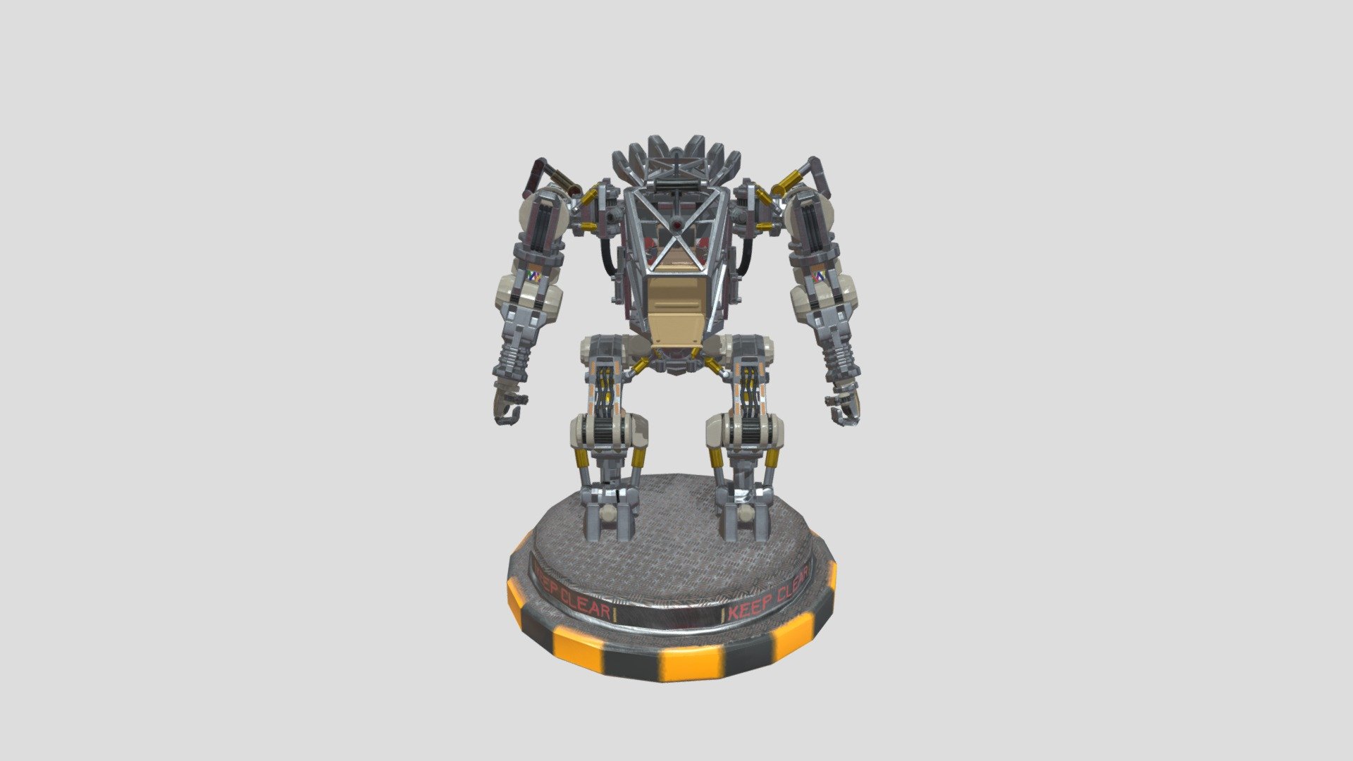 Mech_ Frame - 3D model by Kristin (@krislw) [36d3953] - Sketchfab