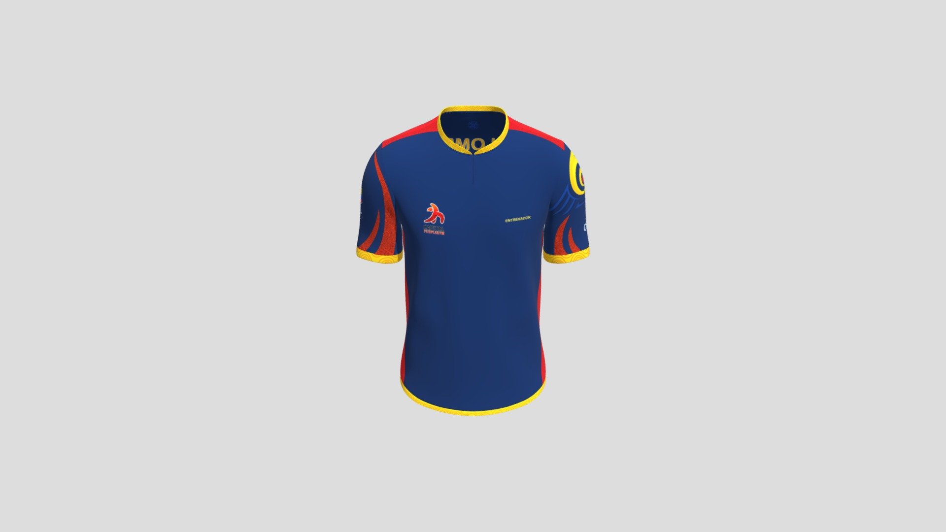 Diseño de camisa Competencias internacionales - 3D model by jhoanne ...