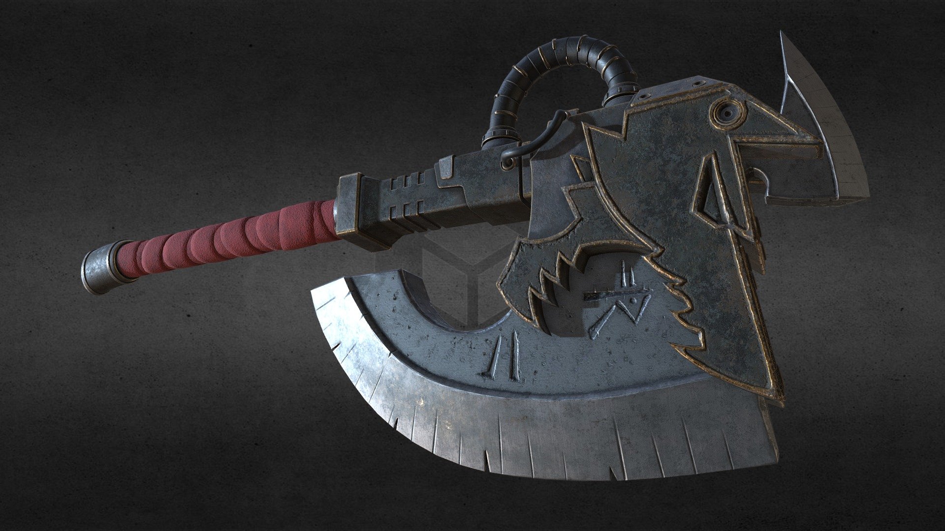 Wolf Axe - Download Free 3D model by ckatuh [36d4fe4] - Sketchfab