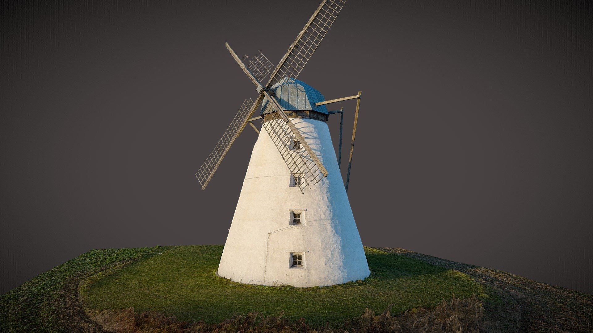 Vihula windmill - 3D model by Saulius.Zaura [36d6eda] - Sketchfab