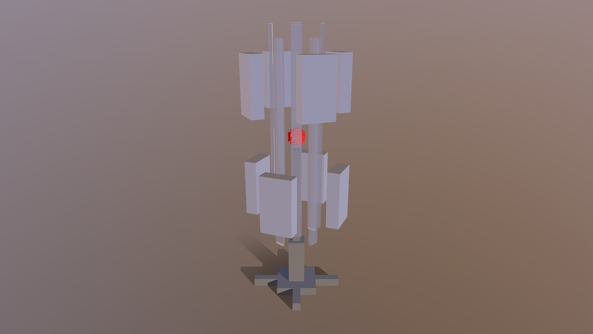 Phaser Turret - 3D model by Zlendy_ (@Zlendy) [36d71a3] - Sketchfab