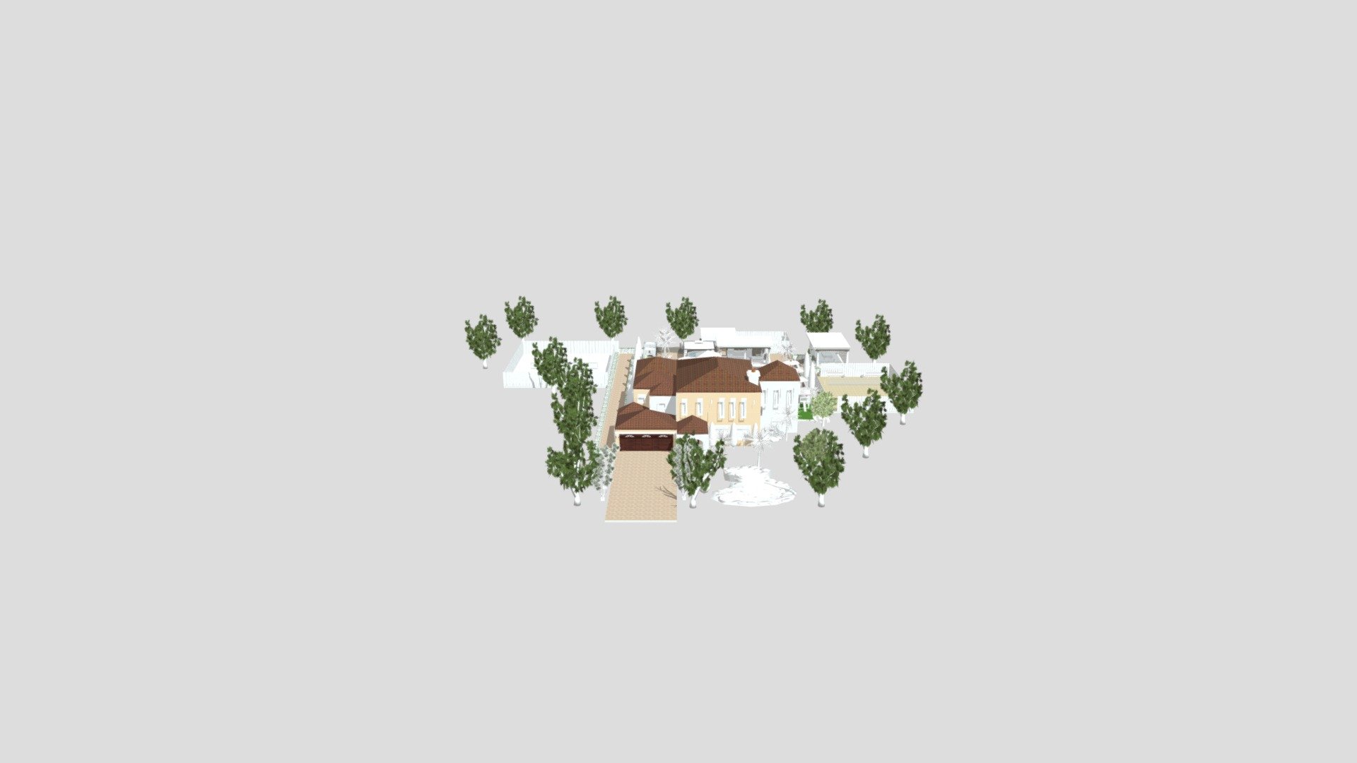Mansion grande - Download Free 3D model by Home Design 3D ...