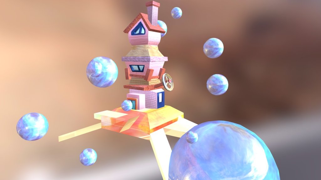 tiny planet - 3D model by eason190003 [36d8444] - Sketchfab