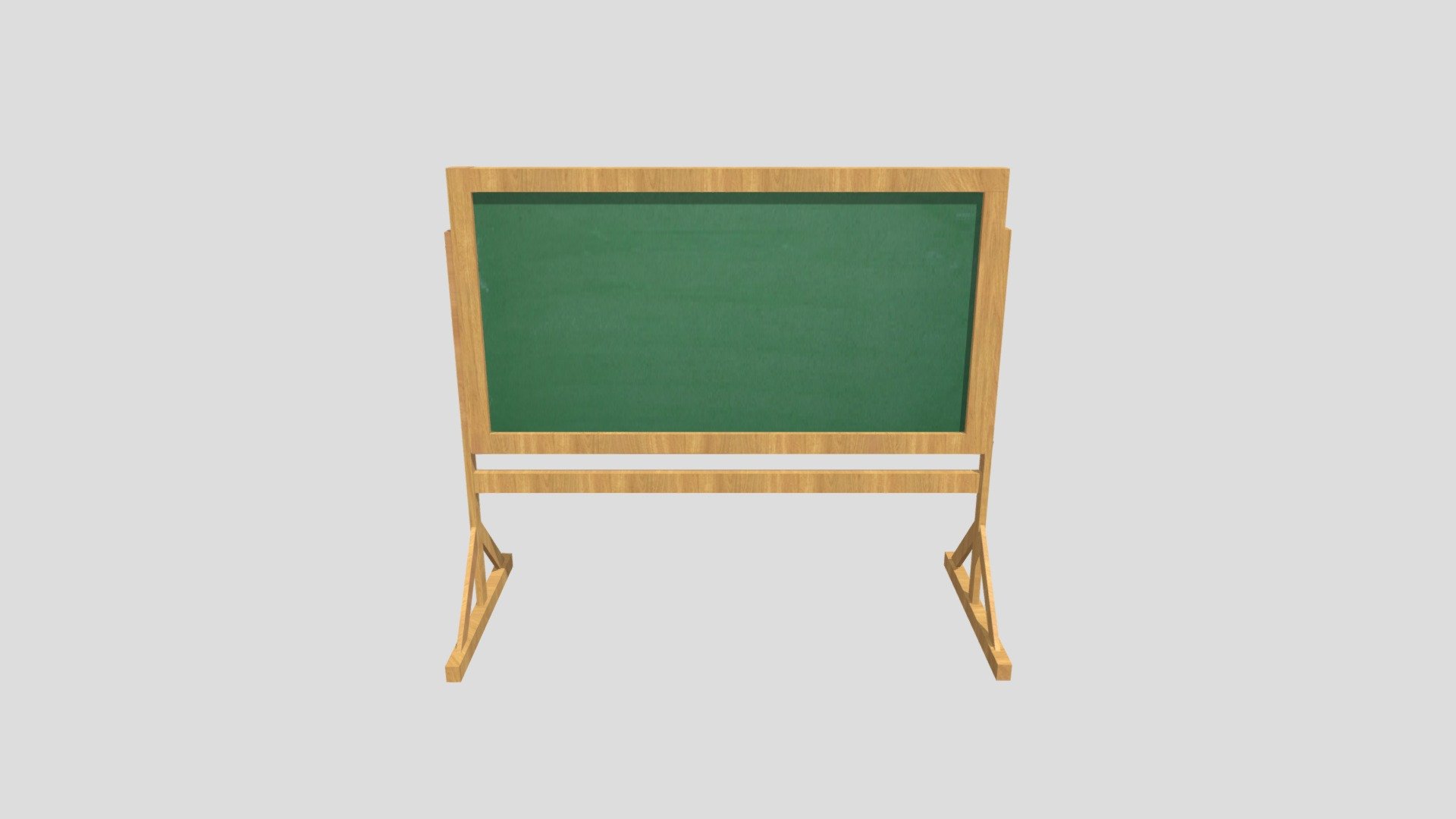 Chalkboard - 3D model by aji1 [36d879d] - Sketchfab