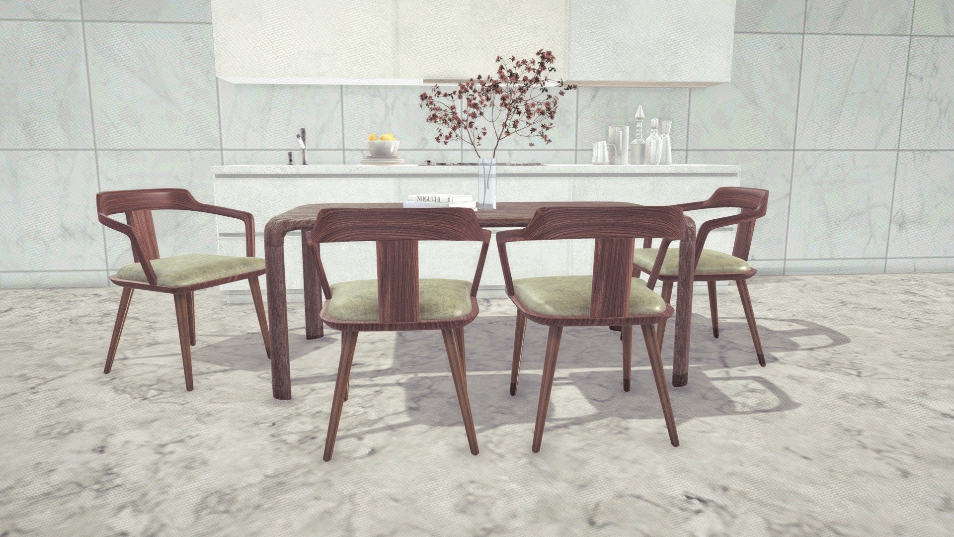 Dining - Download Free 3D model by Tanushree Dash (@Tanushree_Sharma ...