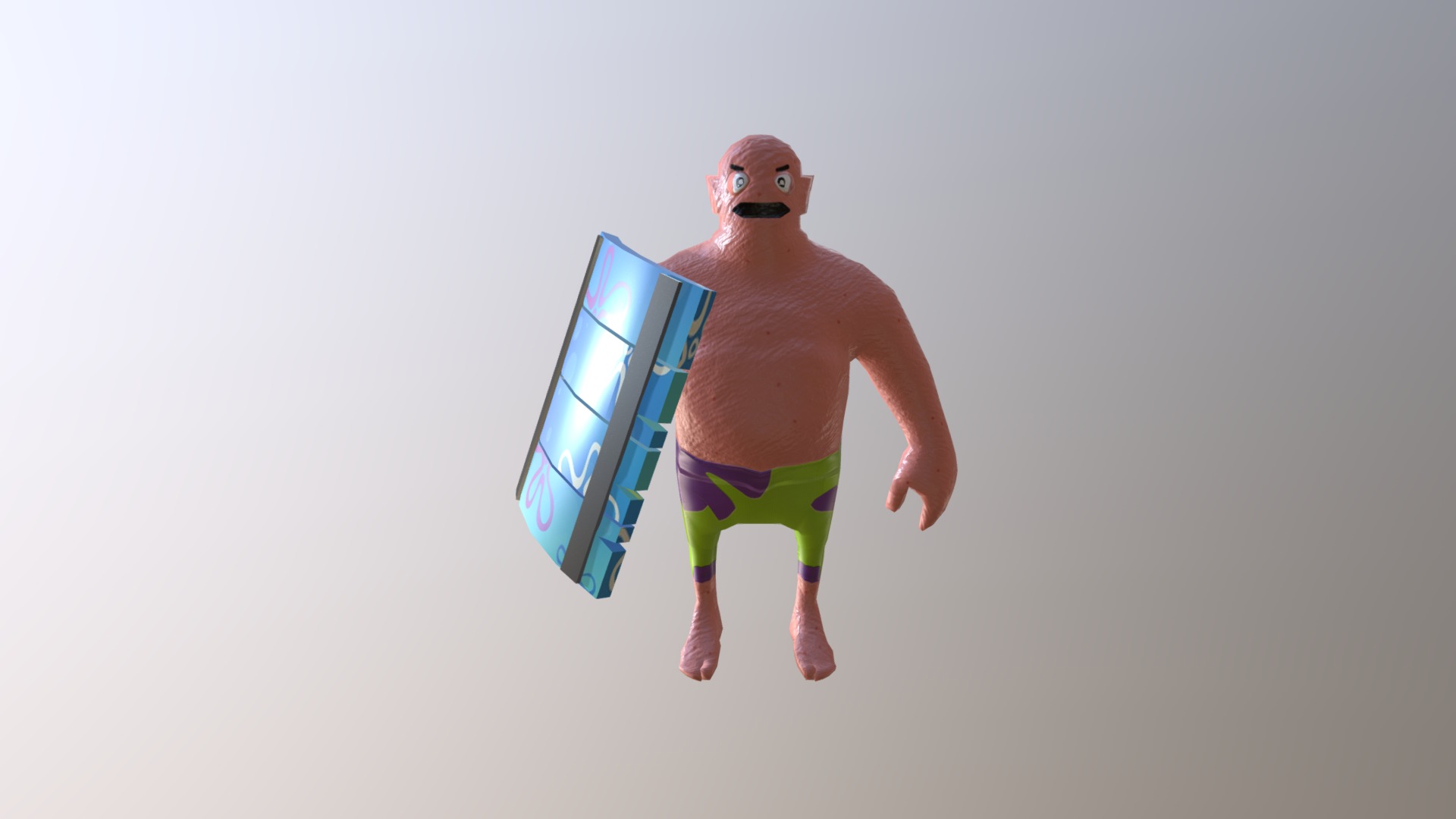 patrick star - 3D model by TheGamingPotato [36d9a9c] - Sketchfab
